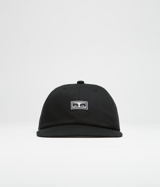 Obey Icon Eyes Cap - Black | Flatspot