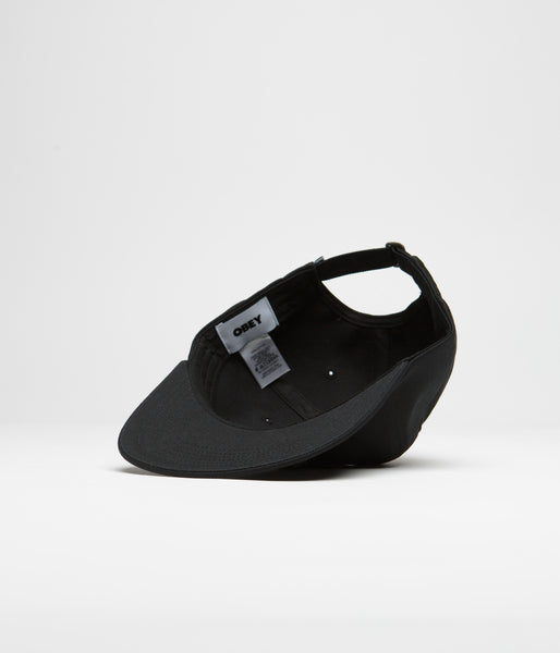 Obey Icon Eyes Cap - Black | Flatspot