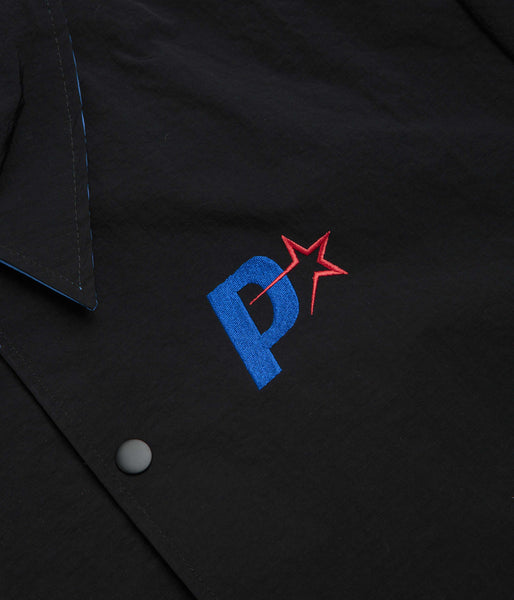 Pasteelo P Steelo Coach Jacket - Black | Flatspot