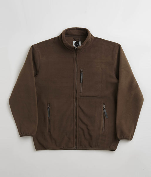 Polar Basic Fleece Jacket - Brown | Flatspot
