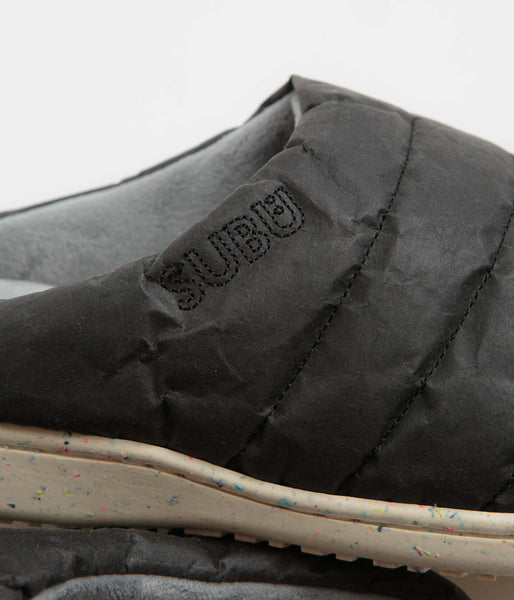 Subu Re: Paper Sandals - Black | Flatspot
