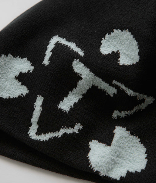 The Trilogy Tapes Cuff Beanie - Black / Blue | Flatspot
