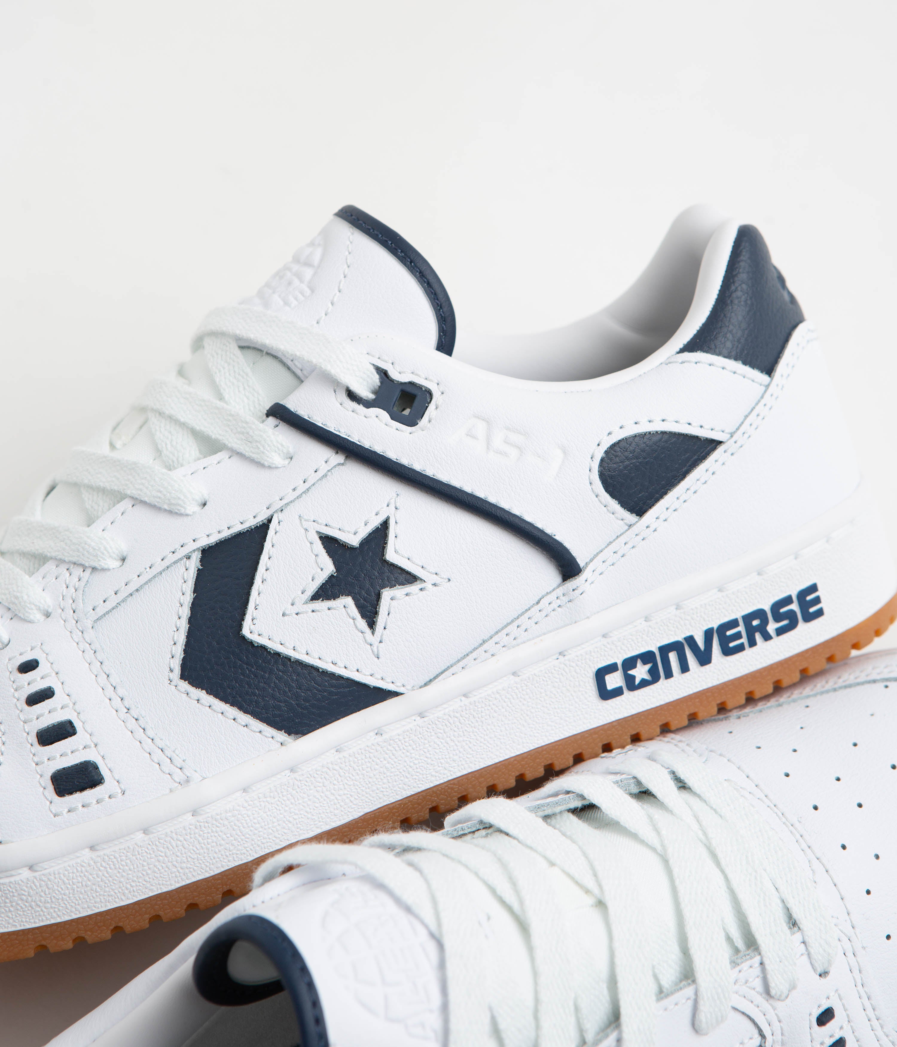 Converse AS-1 Pro Shoes - White / Navy / Gum | Flatspot