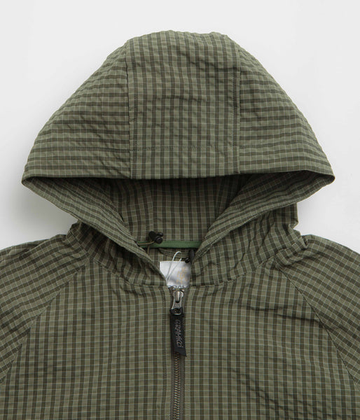 Gramicci Northside Plaid Jacket - Olive | Flatspot