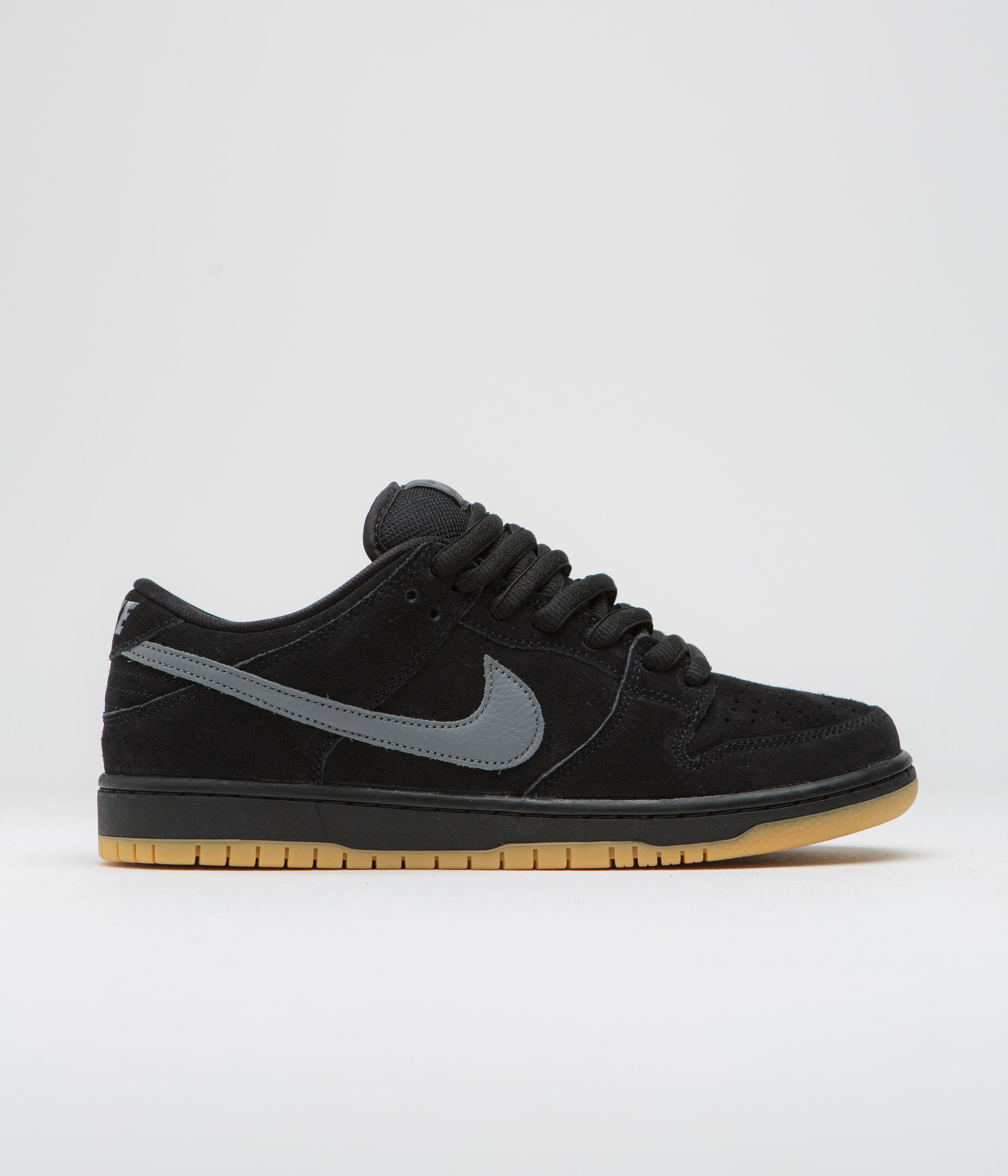 Nike SB Dunk Low Pro 'Fog' Shoes - Black / Cool Grey - Black - Black ...