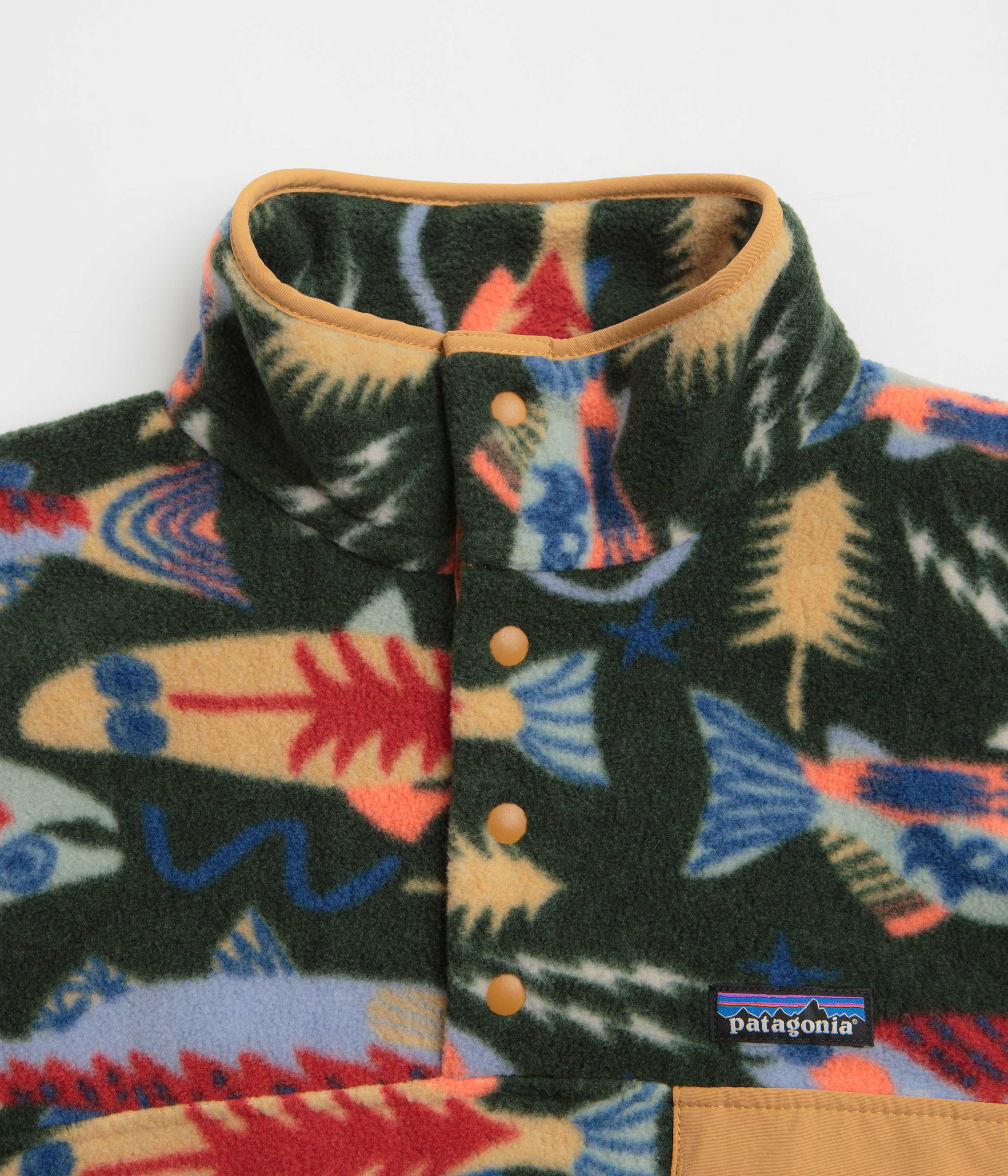 Patagonia Lightweight Synchilla Snap-T Fleece - Salmon Energy: Old Gro | Flatspot