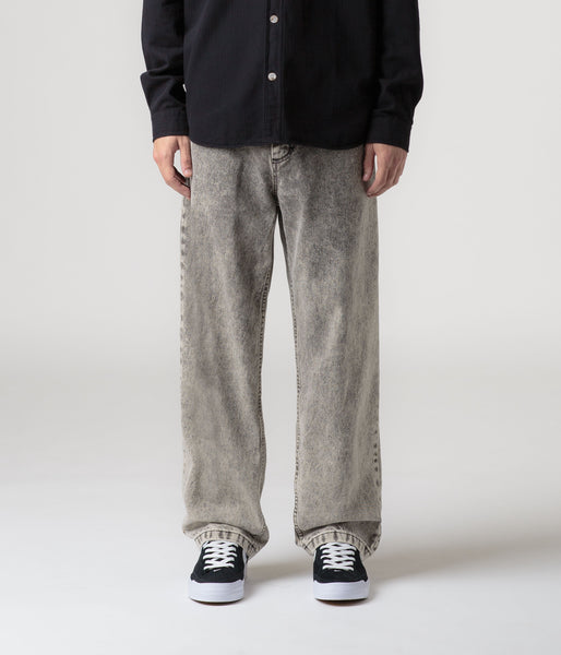 Polar 93 Denim Jeans - Acid Black | Flatspot