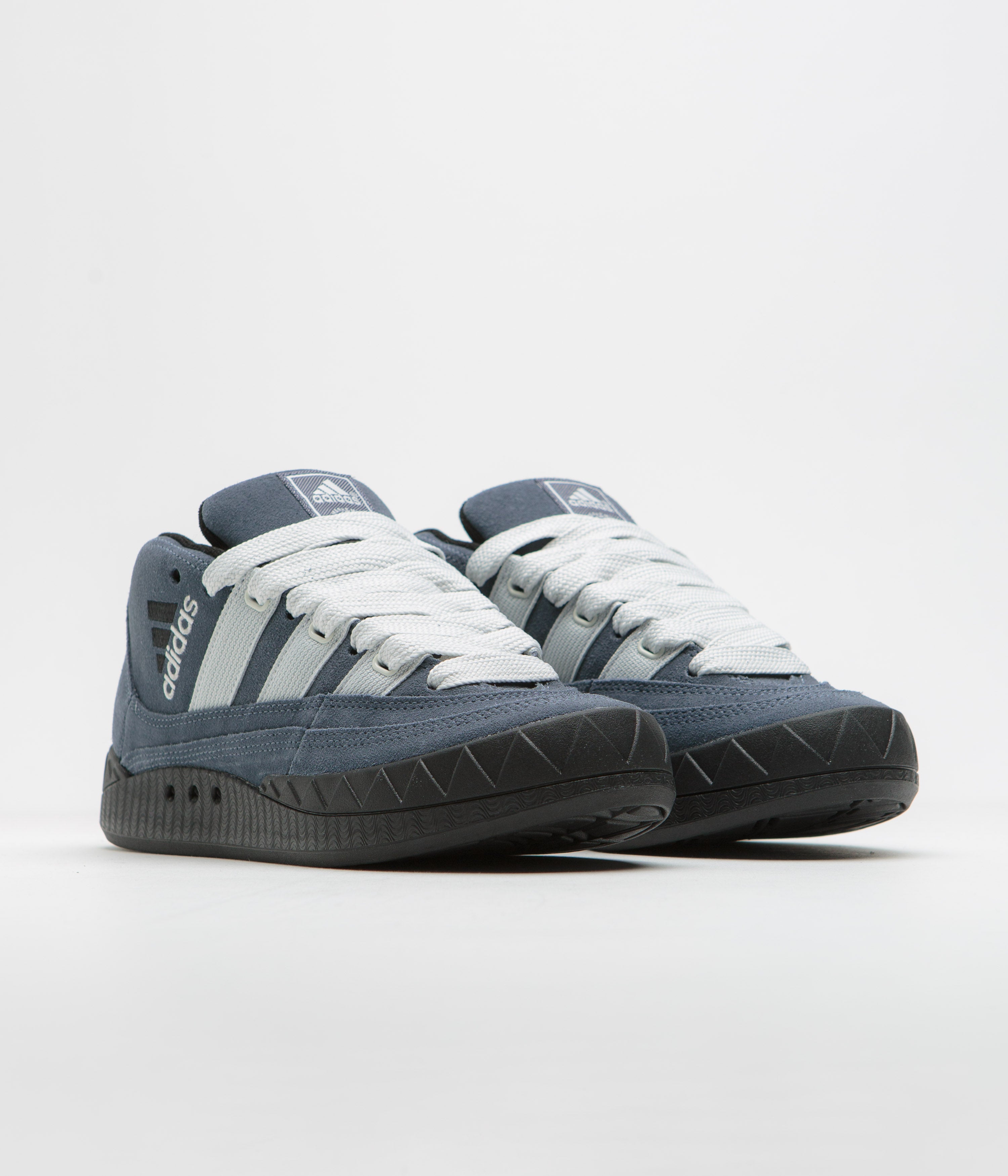Adidas Adimatic Mid Shoes - Legacy Blue / Crystal White / Core Black ...