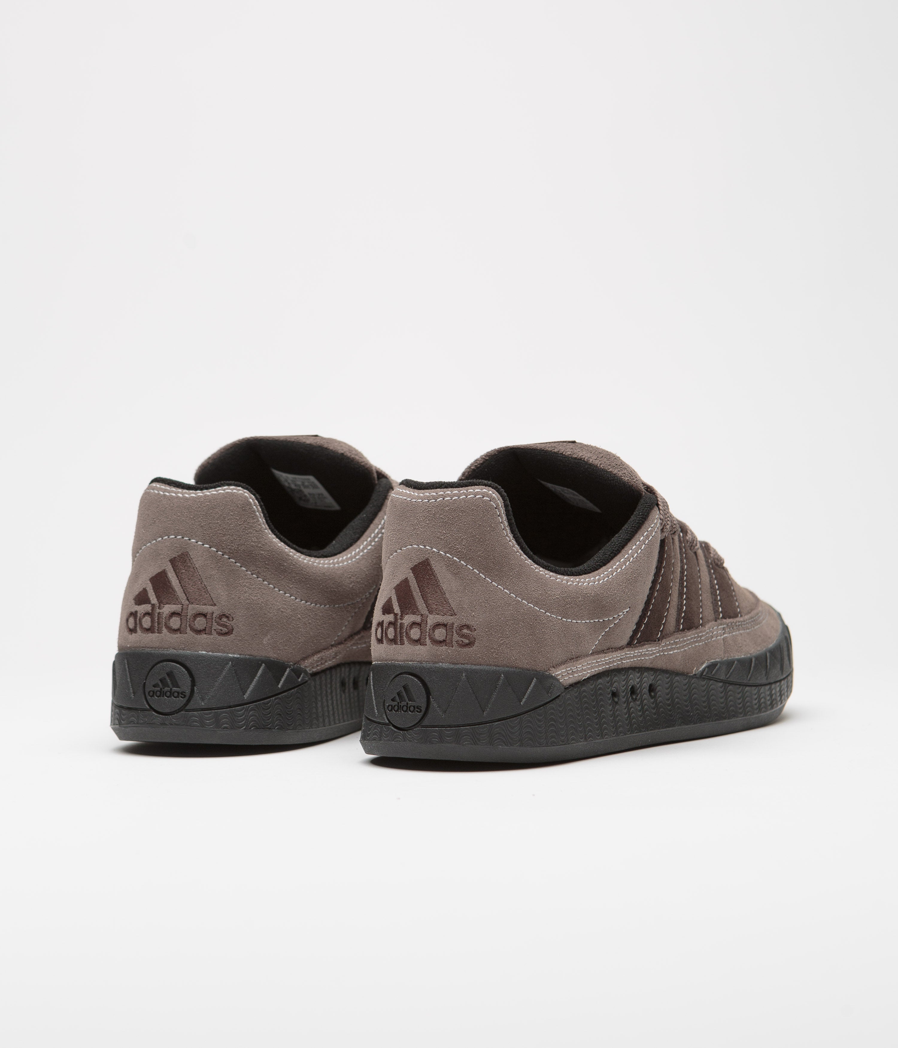 Adidas Adimatic Shoes - Earth Strata / Dark Brown / Crystal White ...