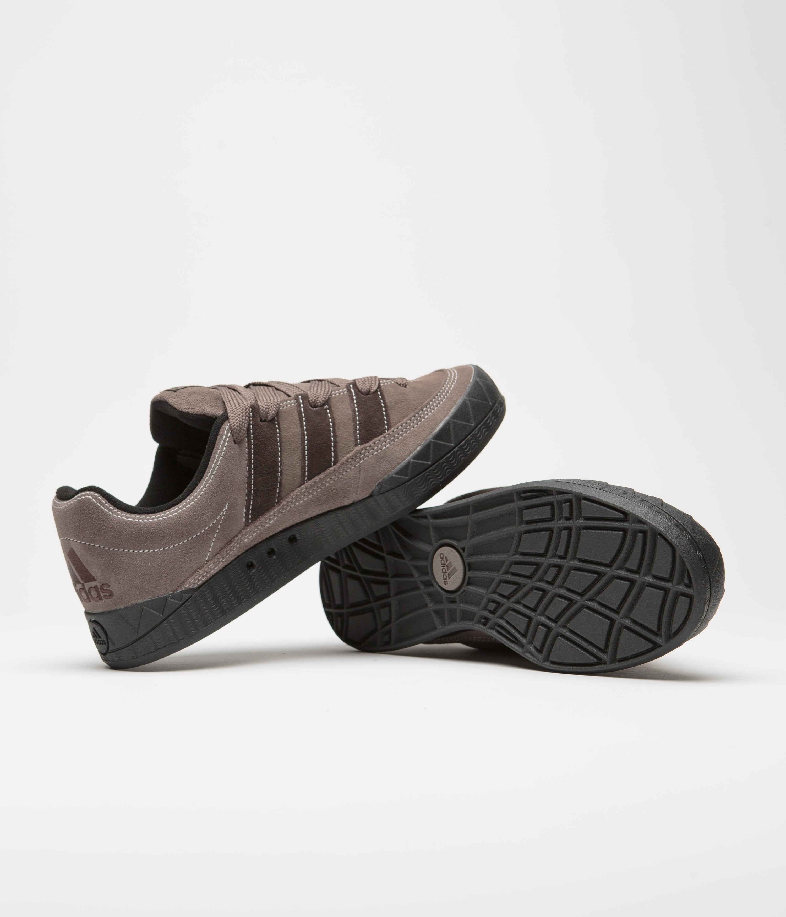 Adidas Adimatic Shoes - Earth Strata / Dark Brown / Crystal White ...