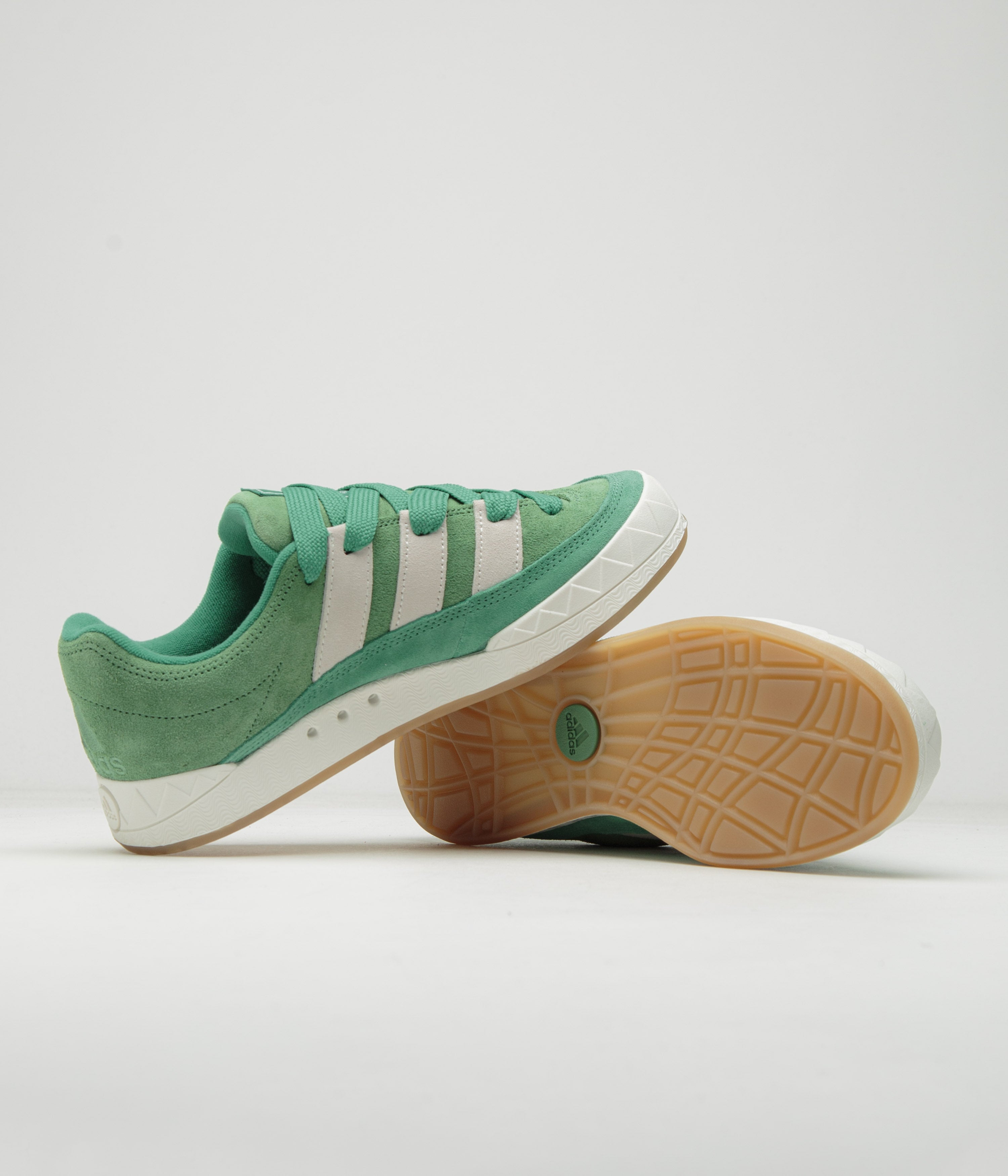 Adidas Adimatic Shoes - Preloved Green / Core White / Semi Court Green ...