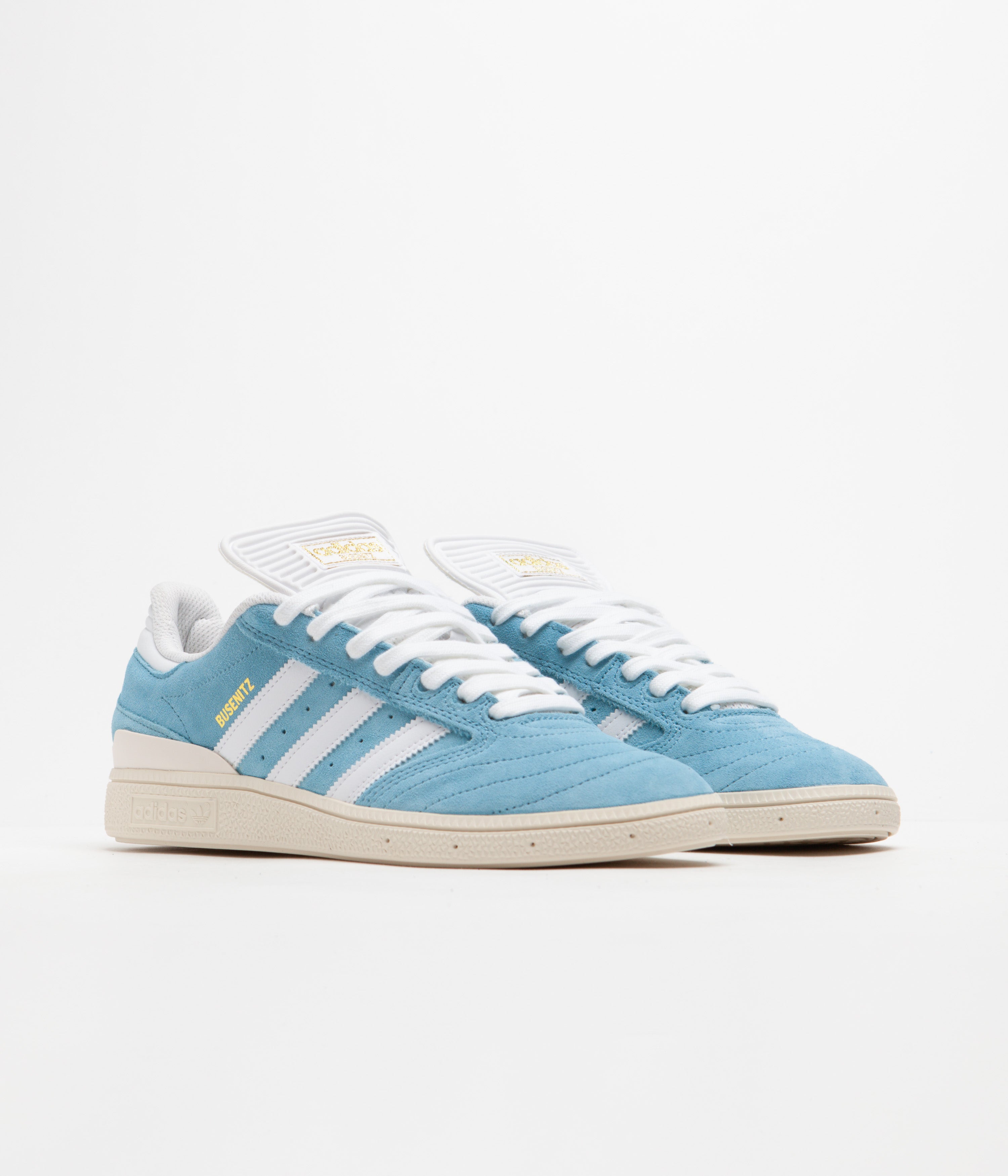 Adidas Busenitz Shoes - Preloved Blue / FTWR White / Chalk White | Flatspot