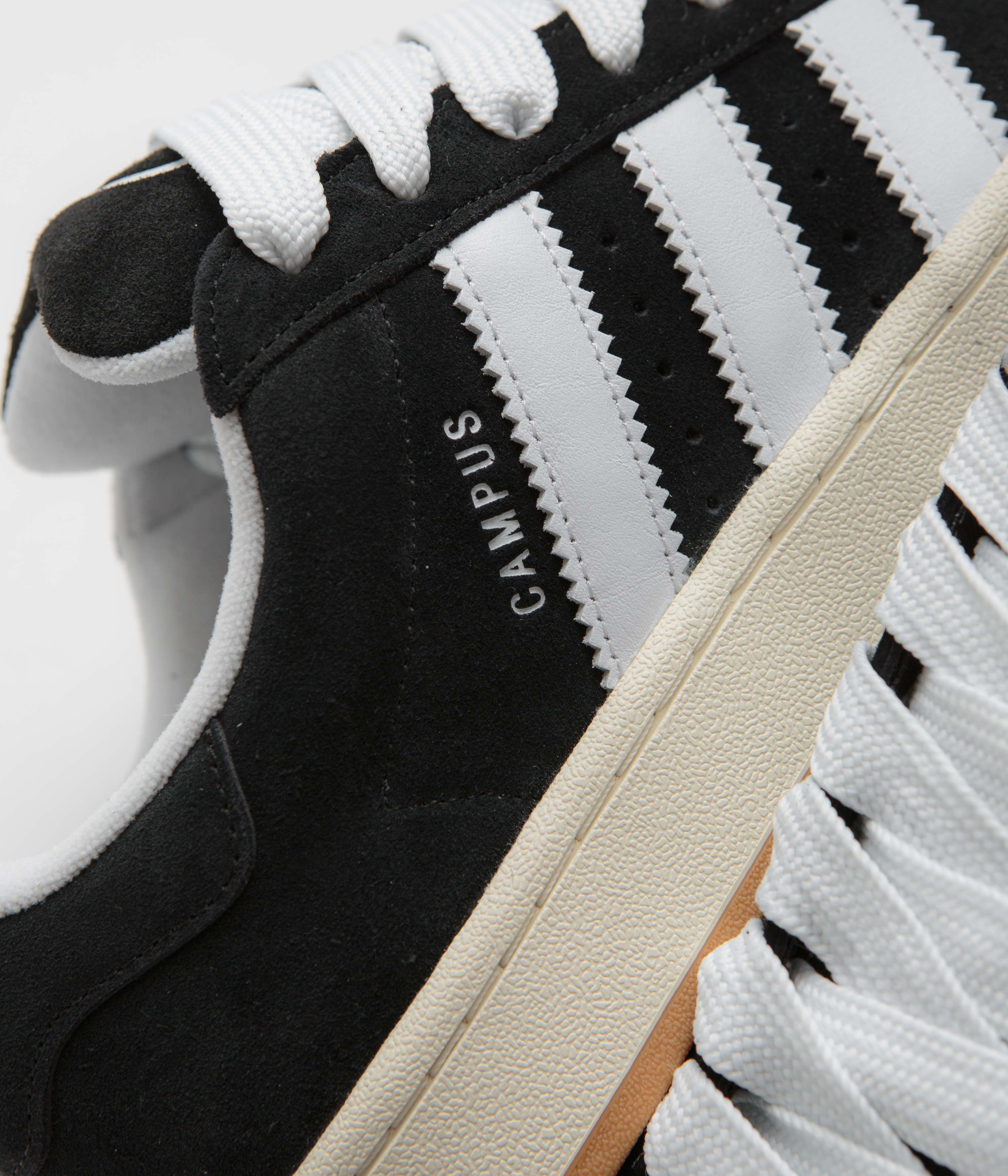Adidas Campus 00s Shoes - Core Black / Cloud White / Off White | Flatspot