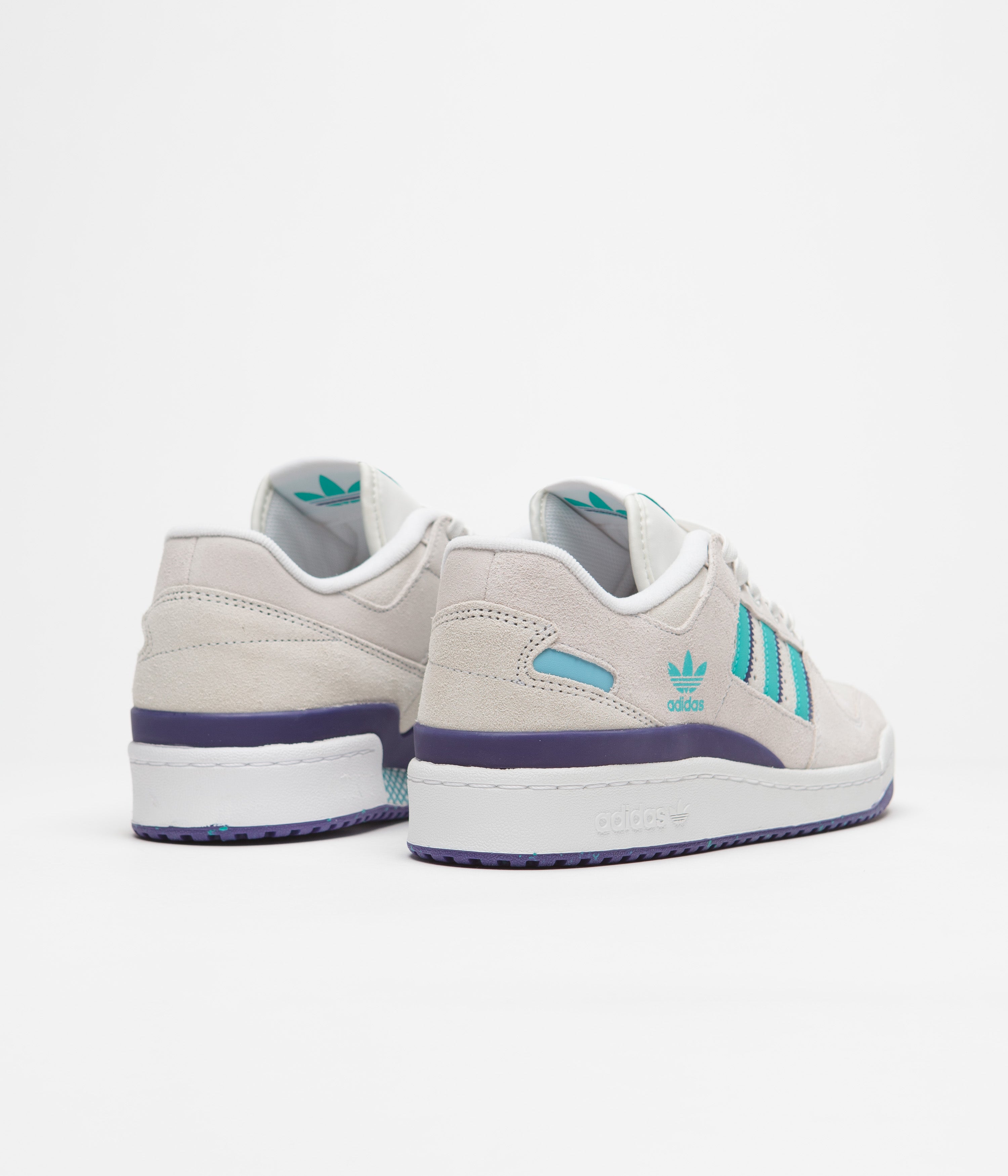 Adidas Forum 84 Low ADV Shoes - Crystal White / Preloved Blue / FTWR W ...