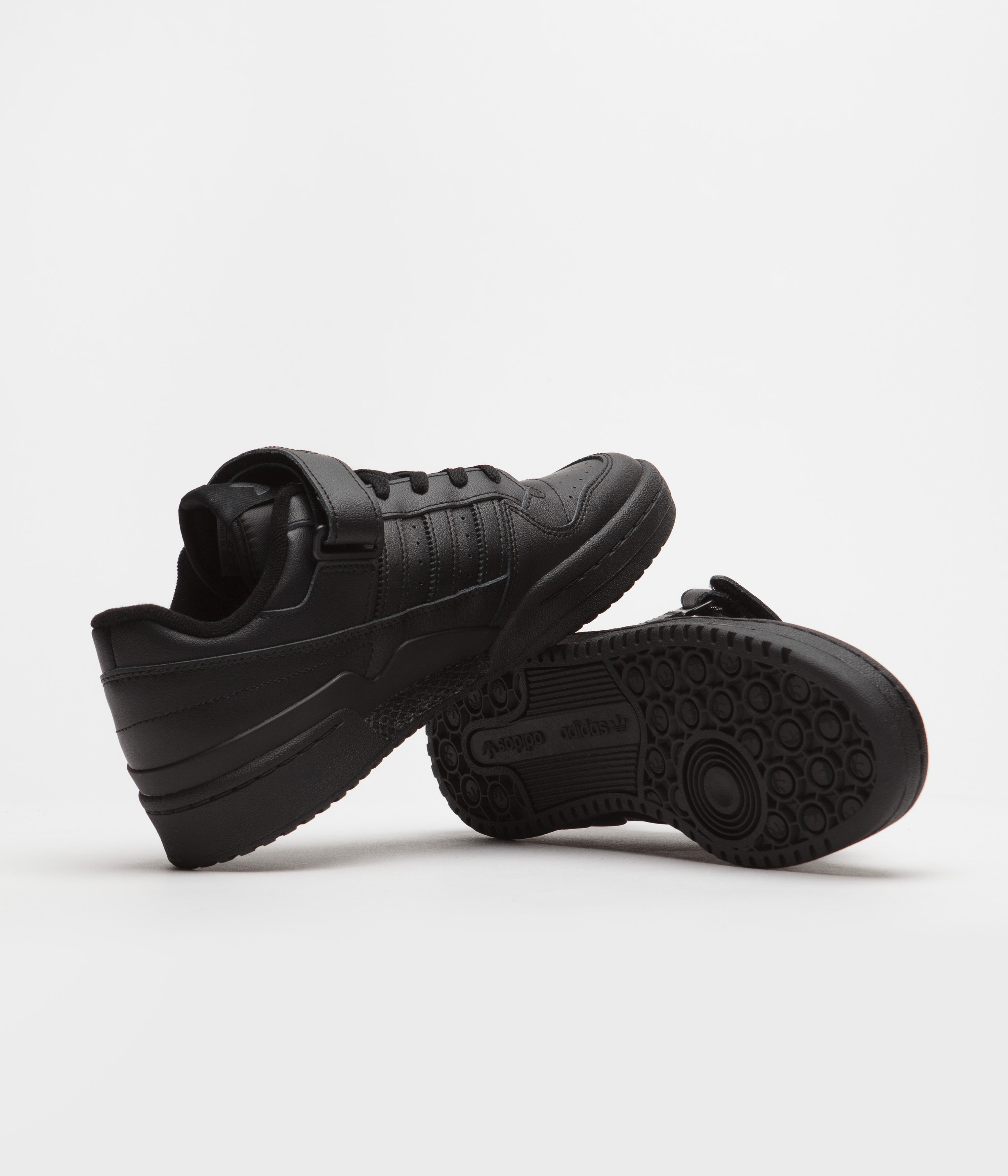 Adidas Forum Low Shoes - Core Black / Core Black / Core Black | Flatspot