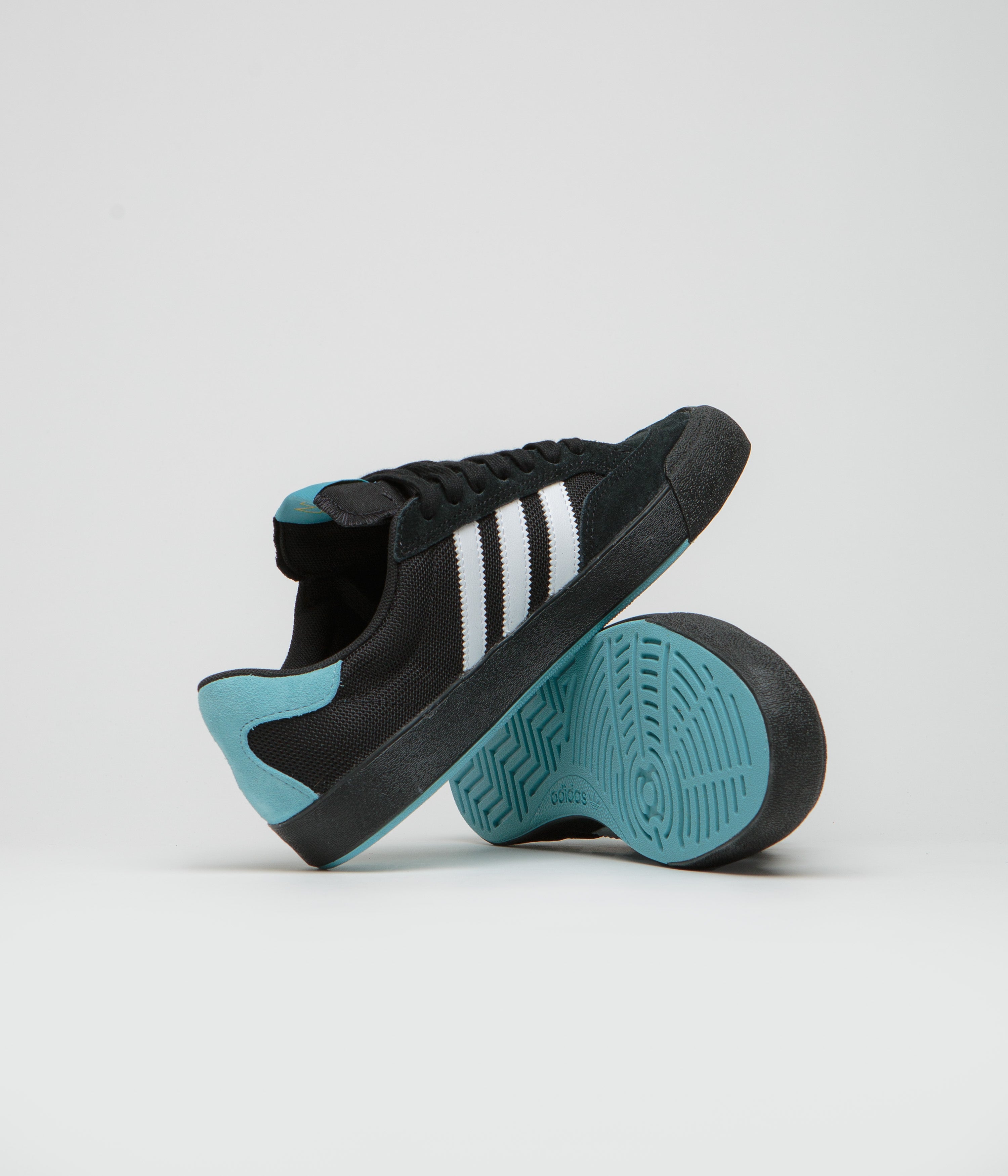 Adidas Nora Shoes - Core Black / FTWR White / Gold Metallic / Blue ...