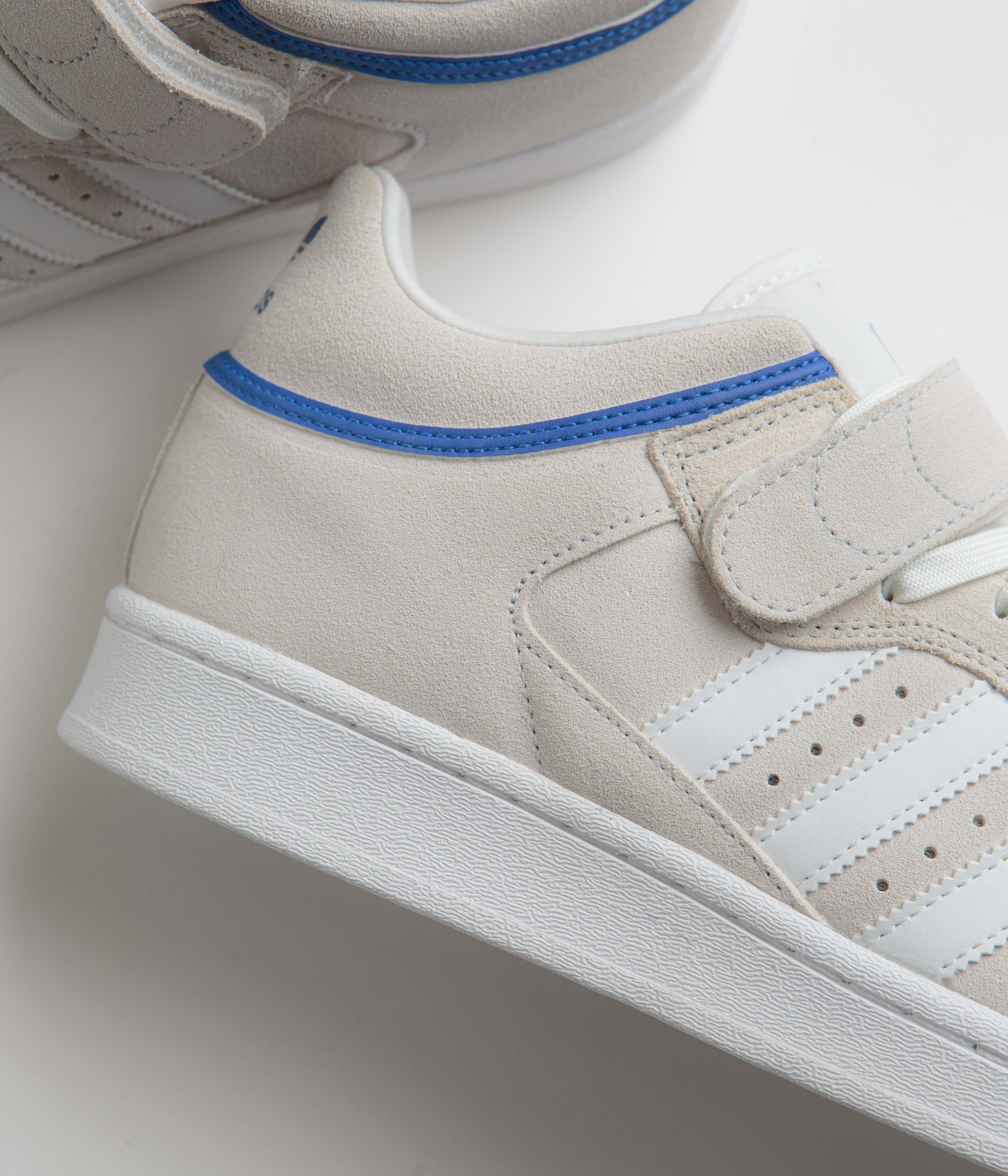 Adidas Pro Shell ADV Shoes - Crystal White / FTWR White / Team Royal B ...