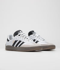 Adidas Puig Samba Shoes - Cloud White / Core Black / Gum | flatspot