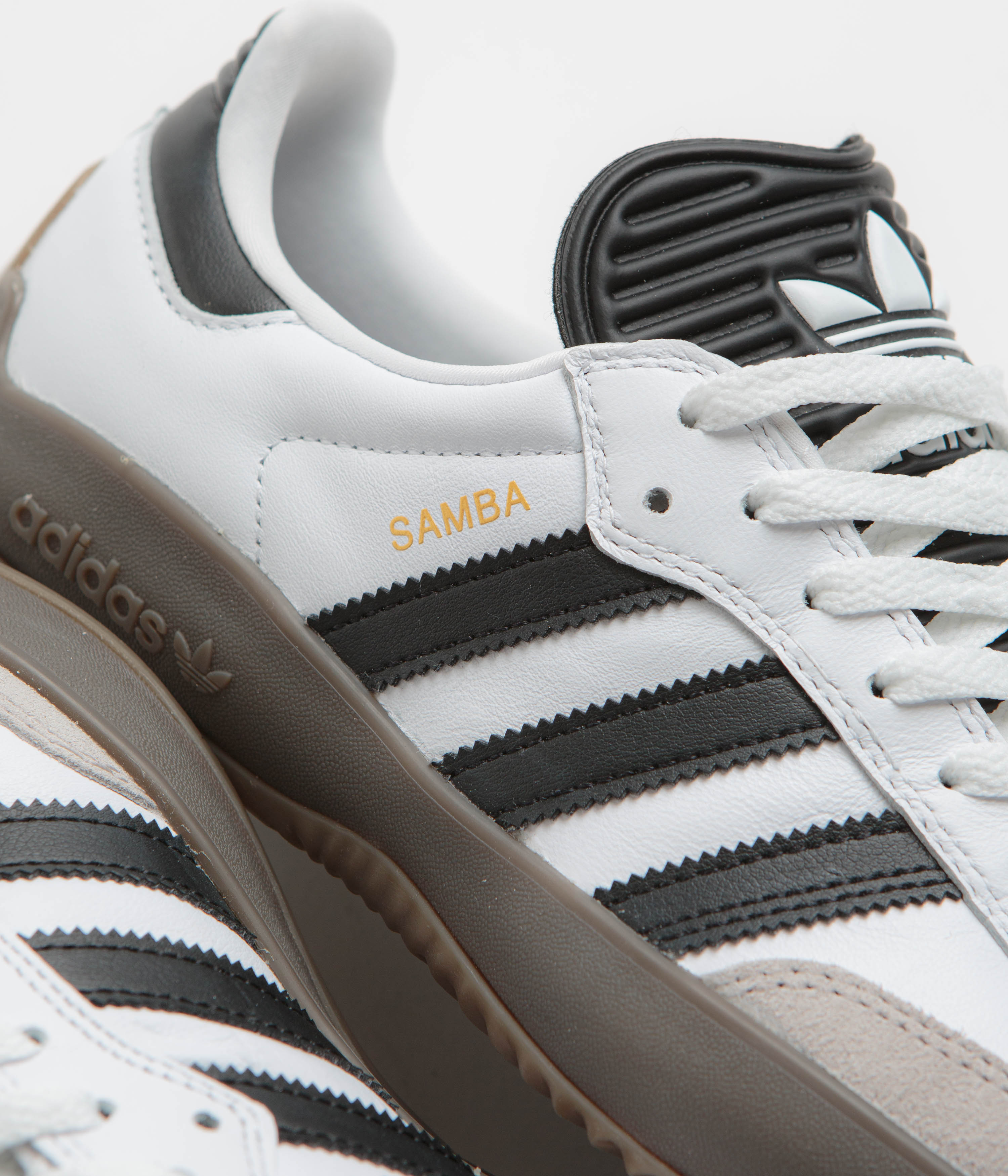 Adidas Puig Samba Shoes - Cloud White / Core Black / Gum | flatspot