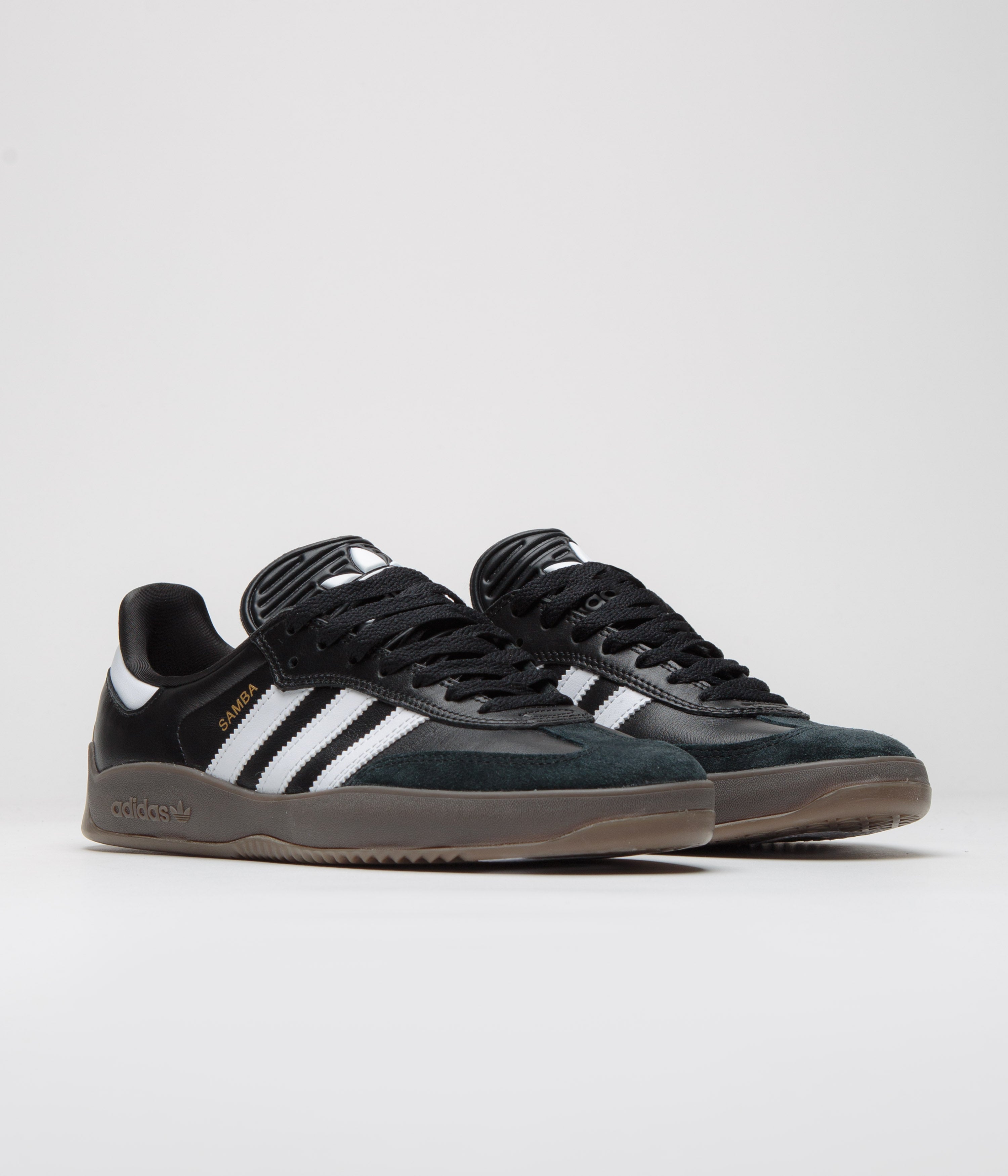 Adidas Puig Samba Shoes - Core Black / FTWR White / Gum | flatspot