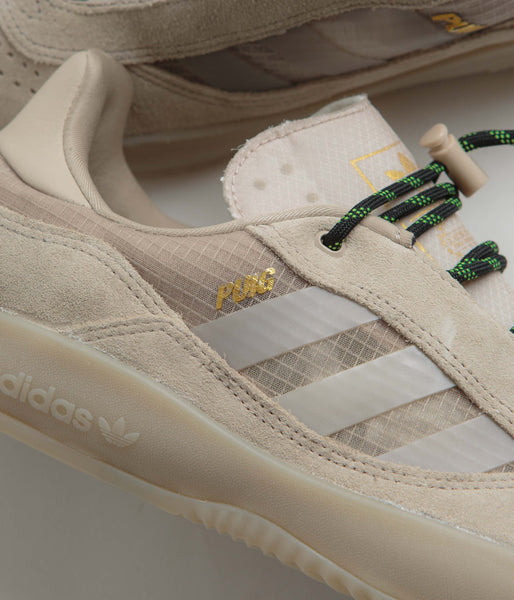 Adidas Puig Shoes - Wonder Beige / Wonder Beige / Core Black | Flatspot