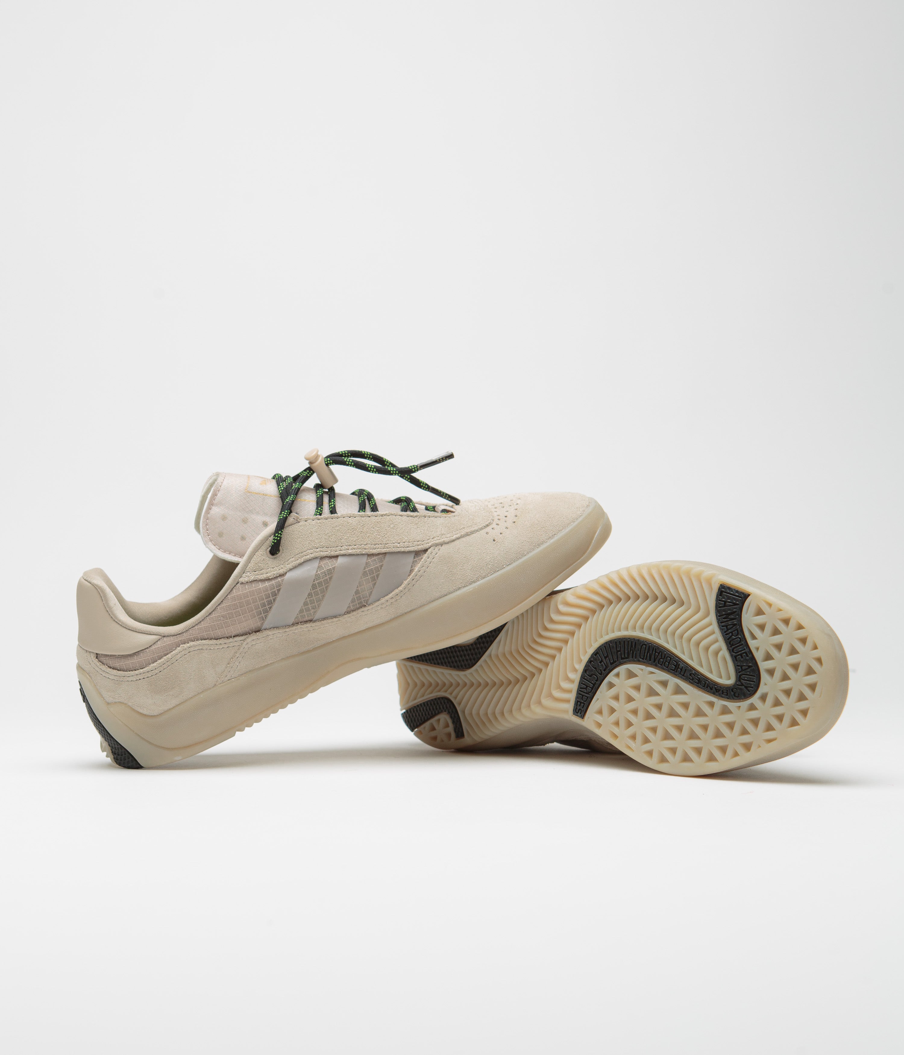 Adidas Puig Shoes - Wonder Beige / Wonder Beige / Core Black | Flatspot