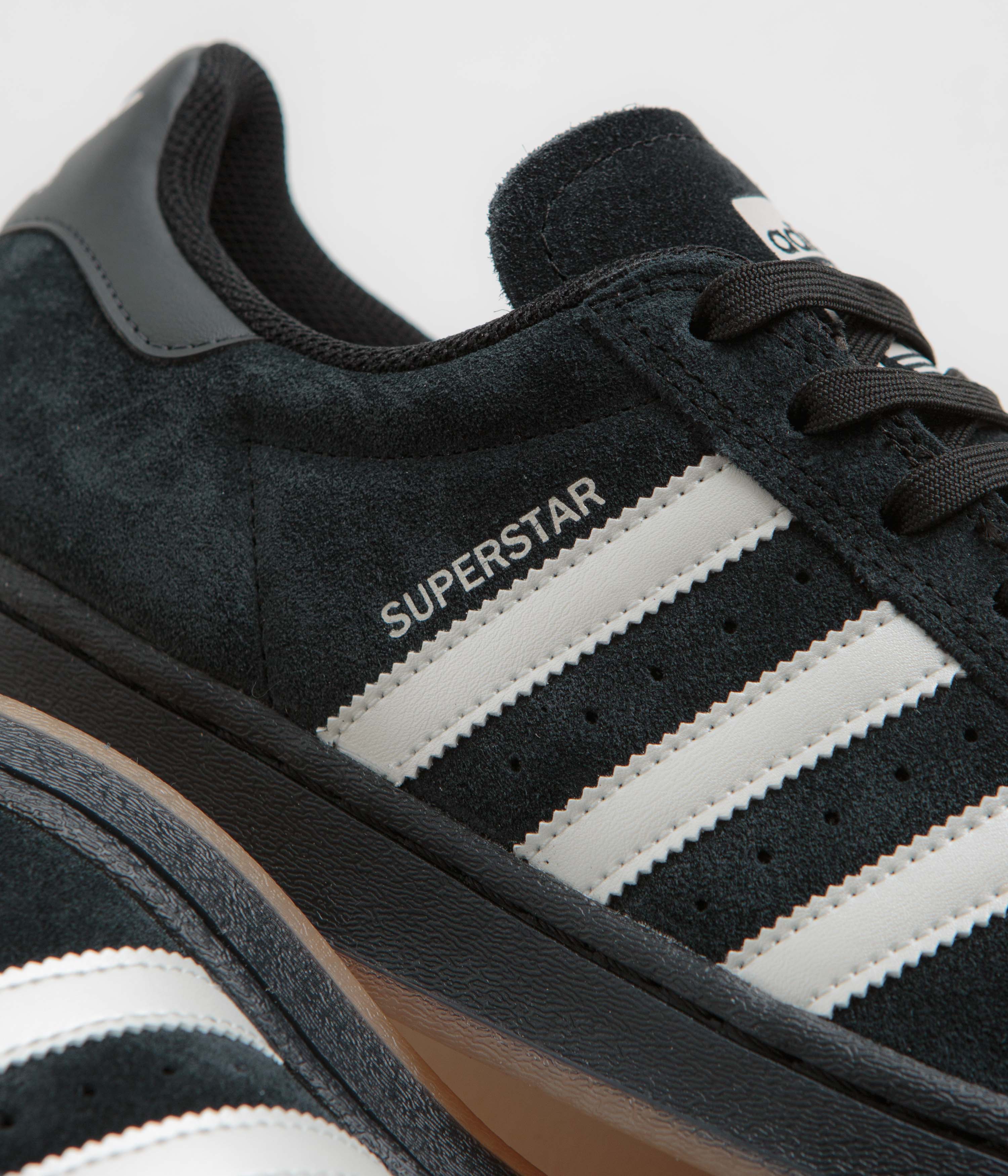 Adidas Superstar ADV Shoes - Core Black / Zero Metallic / Spark | flatspot