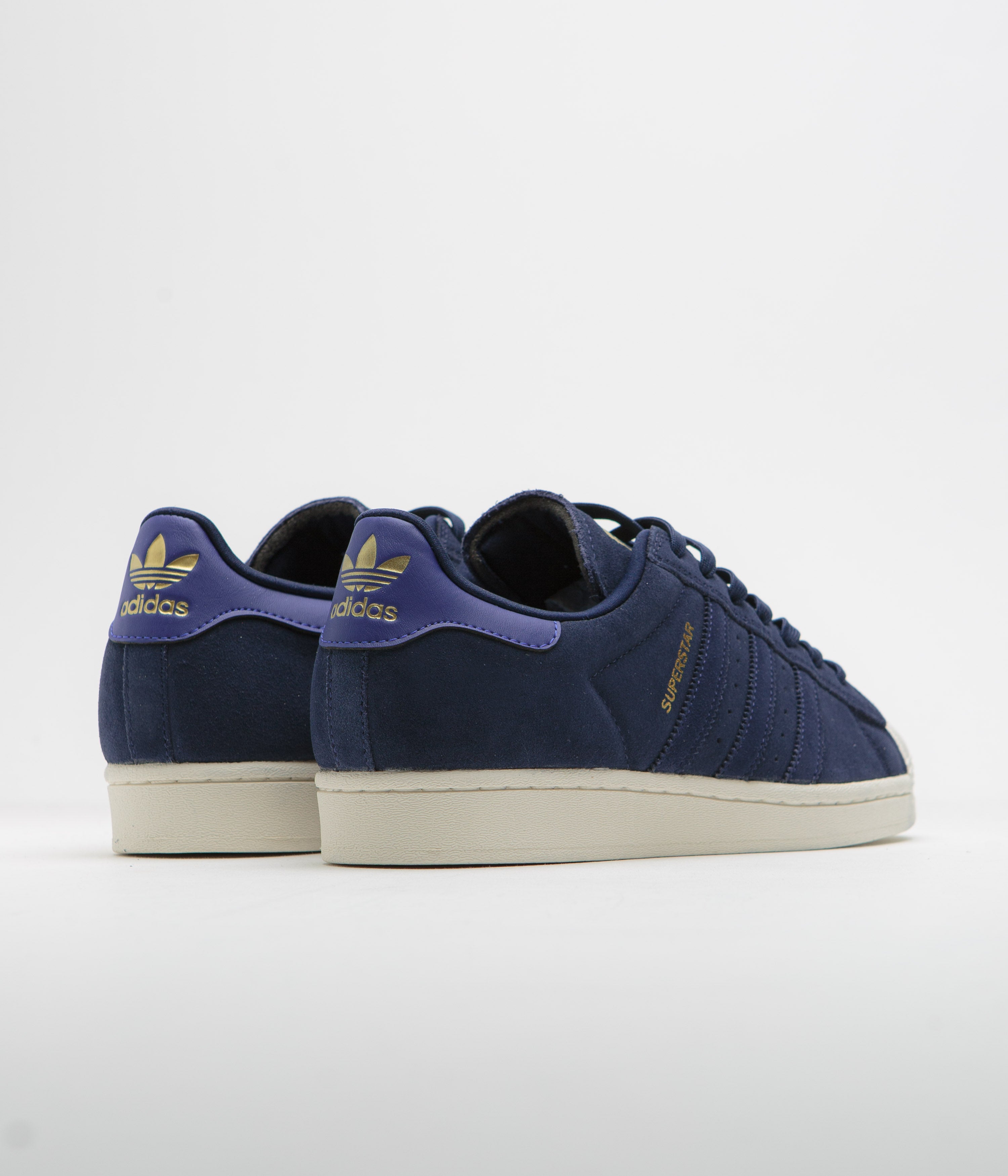 Adidas Superstar ADV Shoes - Dark Blue / Team Royal Blue / Gold Metall ...