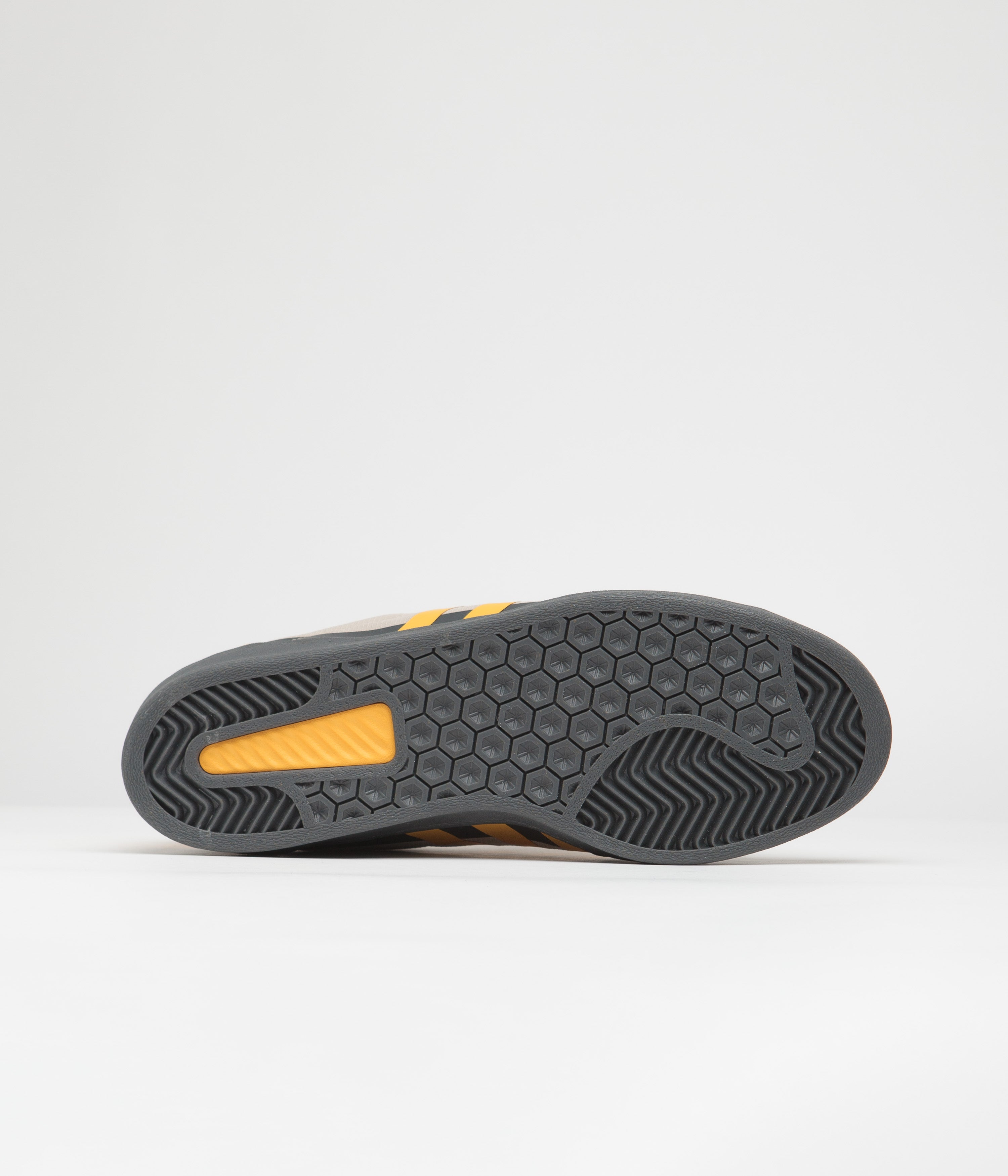 Adidas x Pop Trading Company Campus ADV Shoes - Grey Six / Active Gold ...