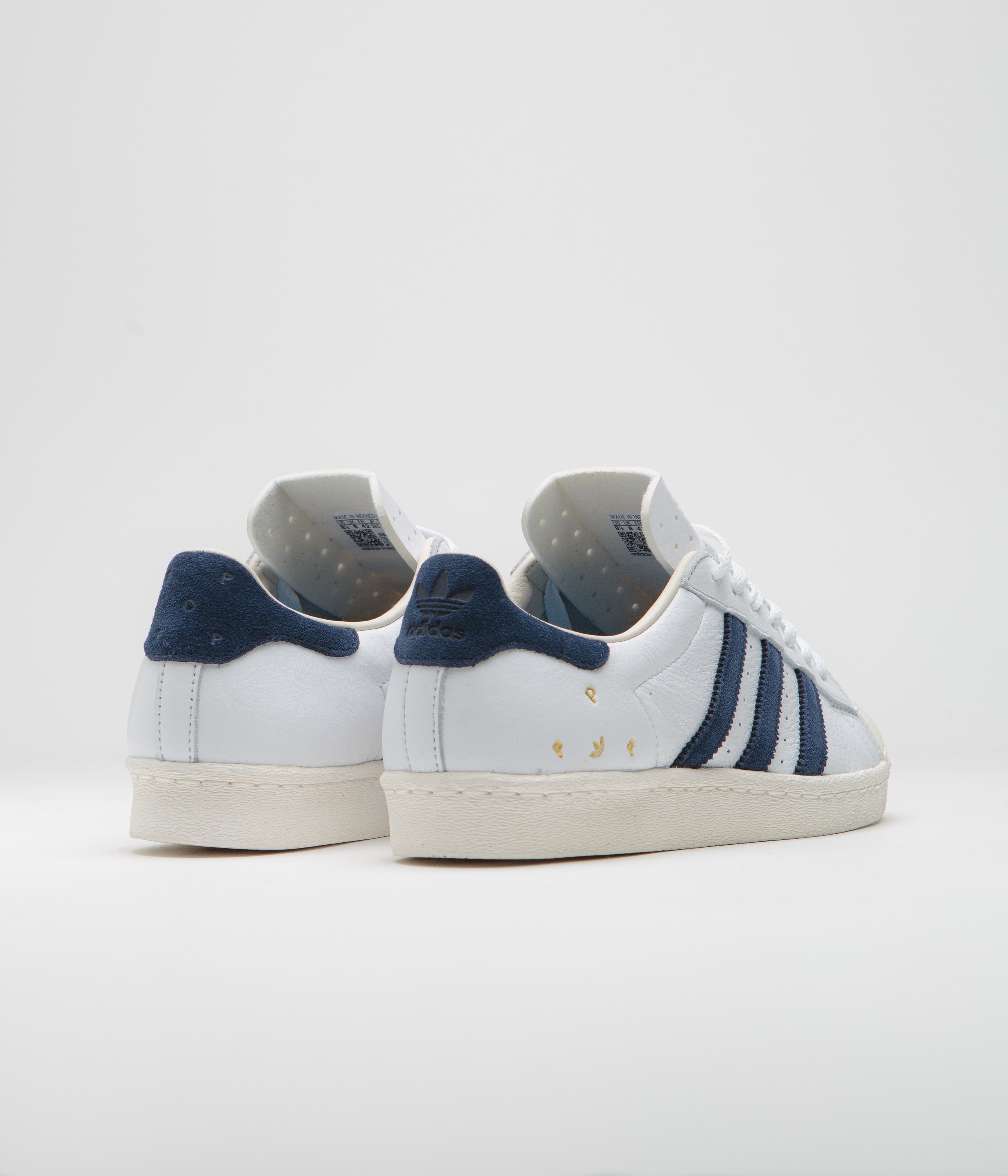Adidas x Pop Trading Company Superstar ADV shoes - FTWR White / Colleg ...