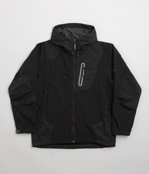 and wander Stretch Shell Jacket - Black | Flatspot