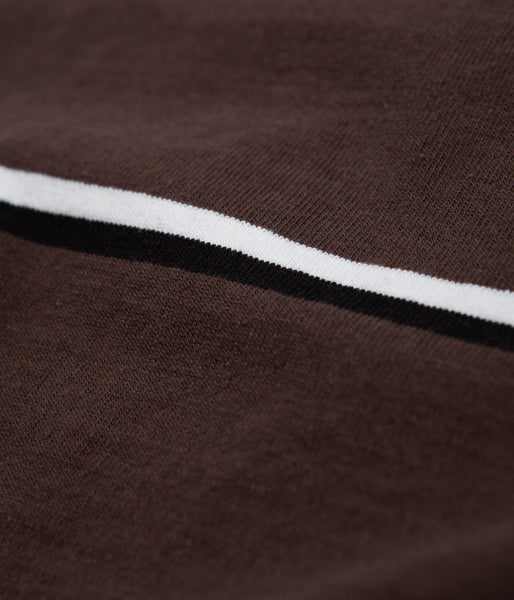 Battenwear Pocket Rugby T-Shirt - Olive Stripe | Flatspot