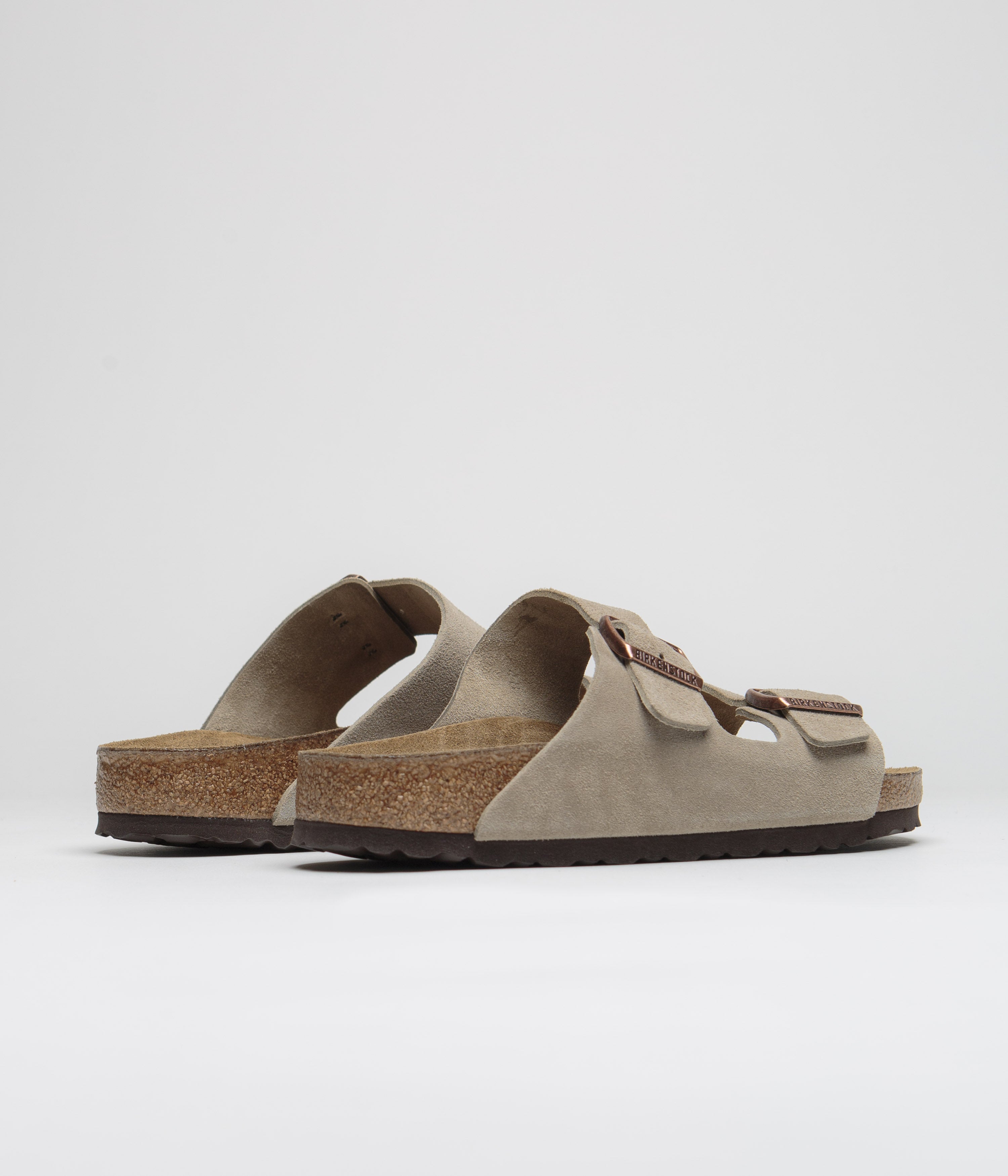 Birkenstock Arizona Narrow Sandals - Taupe | Flatspot