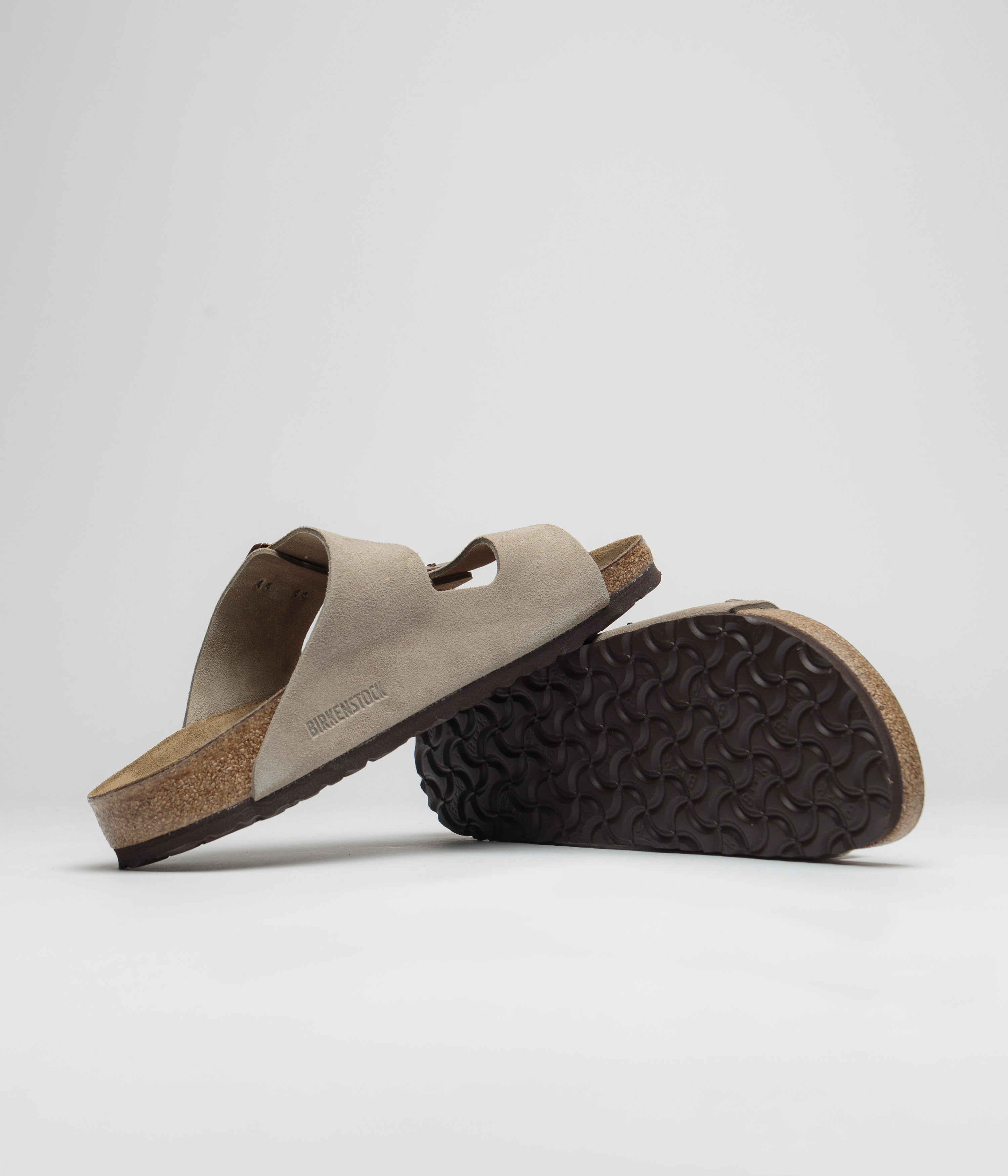 Birkenstock Arizona Narrow Sandals - Taupe | Flatspot