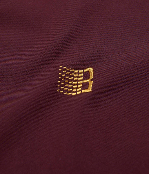 Bronze 56K Logo Crewneck Sweatshirt - Burgundy | Flatspot