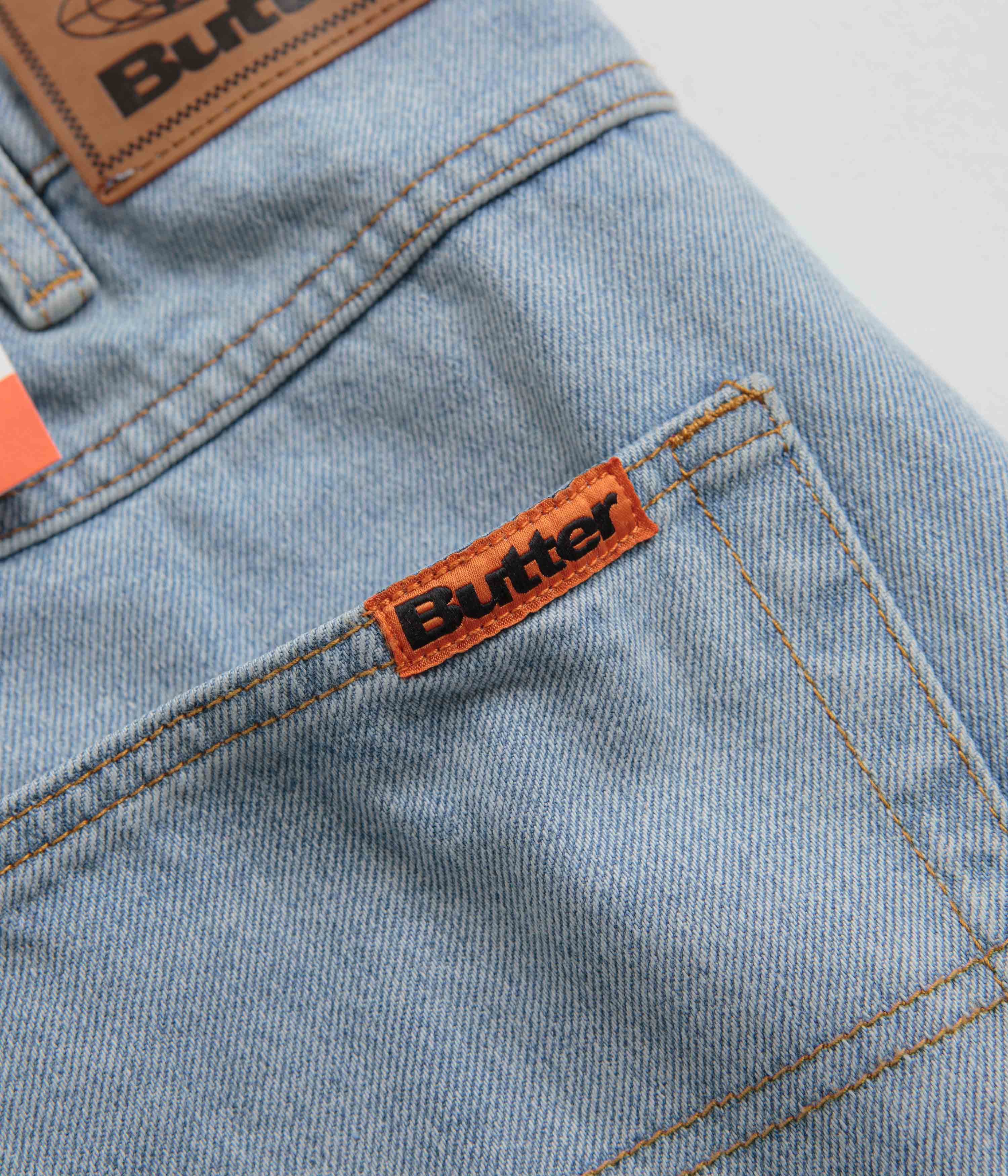 Butter Goods Baggy Jeans - Light Blue | Flatspot