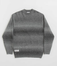 Butter Goods Beams Knit Sweatshirt - Charcoal | Flatspot