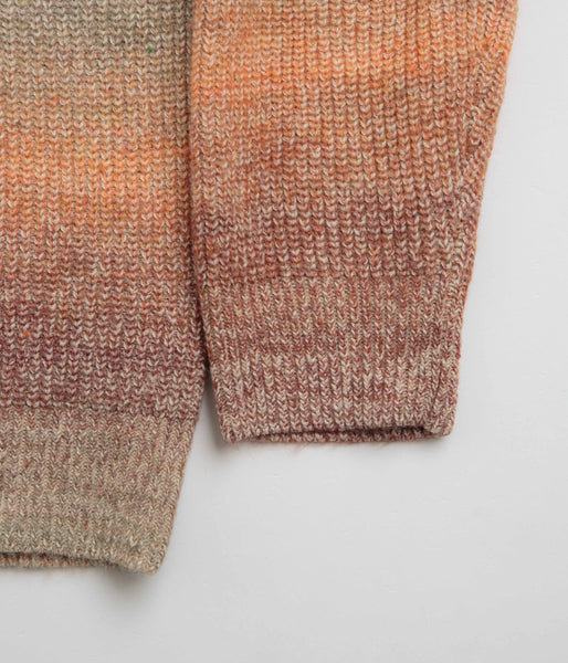 Butter Goods Beams Knit Sweatshirt - Ochre | Flatspot