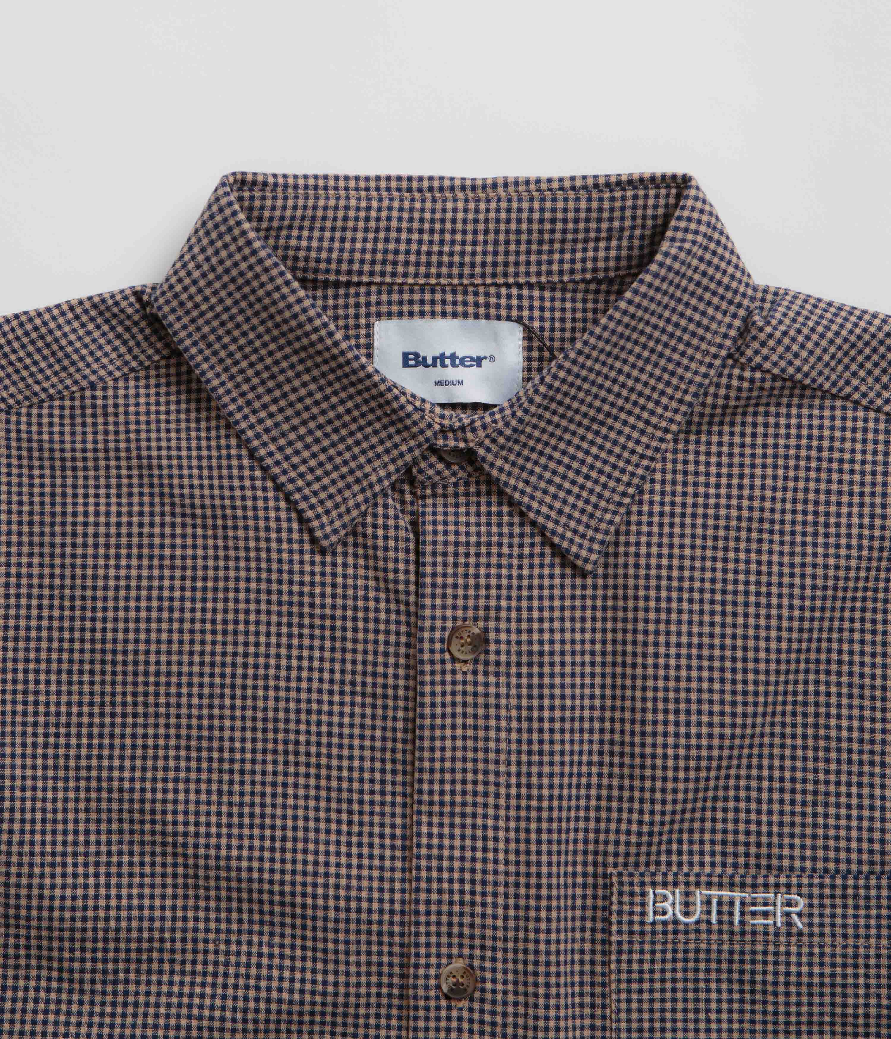 Butter Goods Equipt Short Sleeve Shirt - Black | flatspot