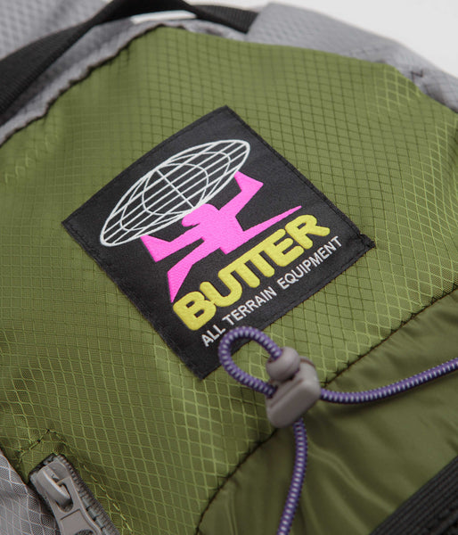 Butter Goods Express Shoulder Bag - Army / Grey | Flatspot