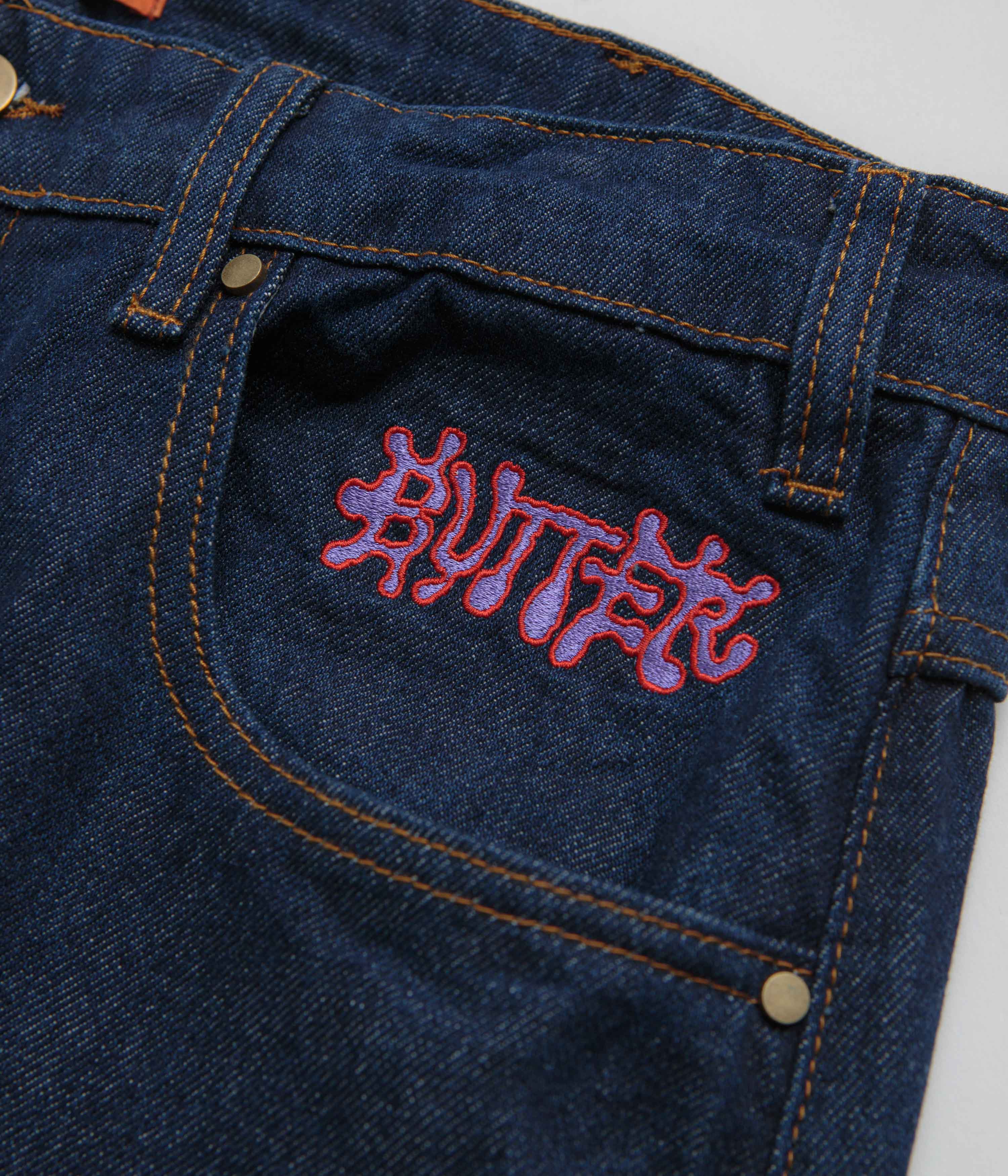 Butter Goods Ink Jeans - Raw Indigo | Flatspot