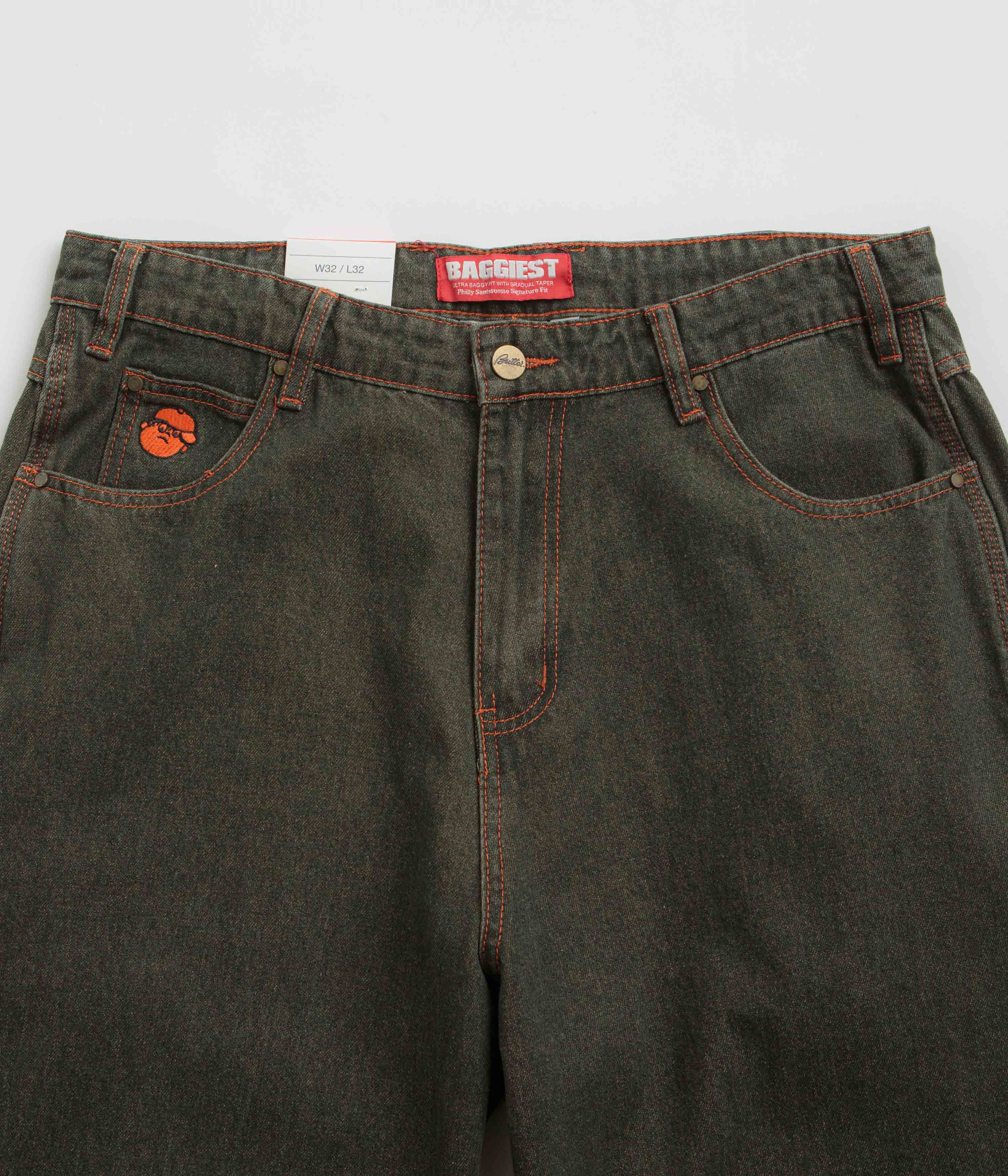 Butter Goods Santosuosso Jeans - Dark Army Wash | Flatspot