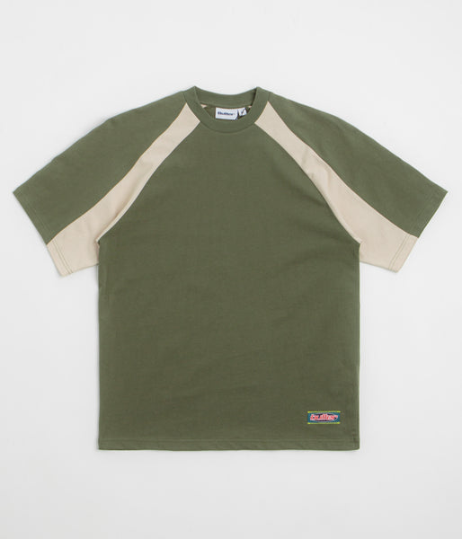 Butter Goods Surf Tech T-Shirt - Army | Flatspot