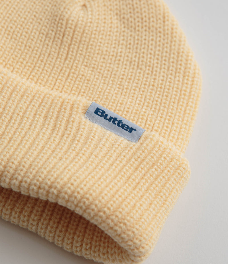 Butter Goods Wharfie Beanie - Bone | Flatspot