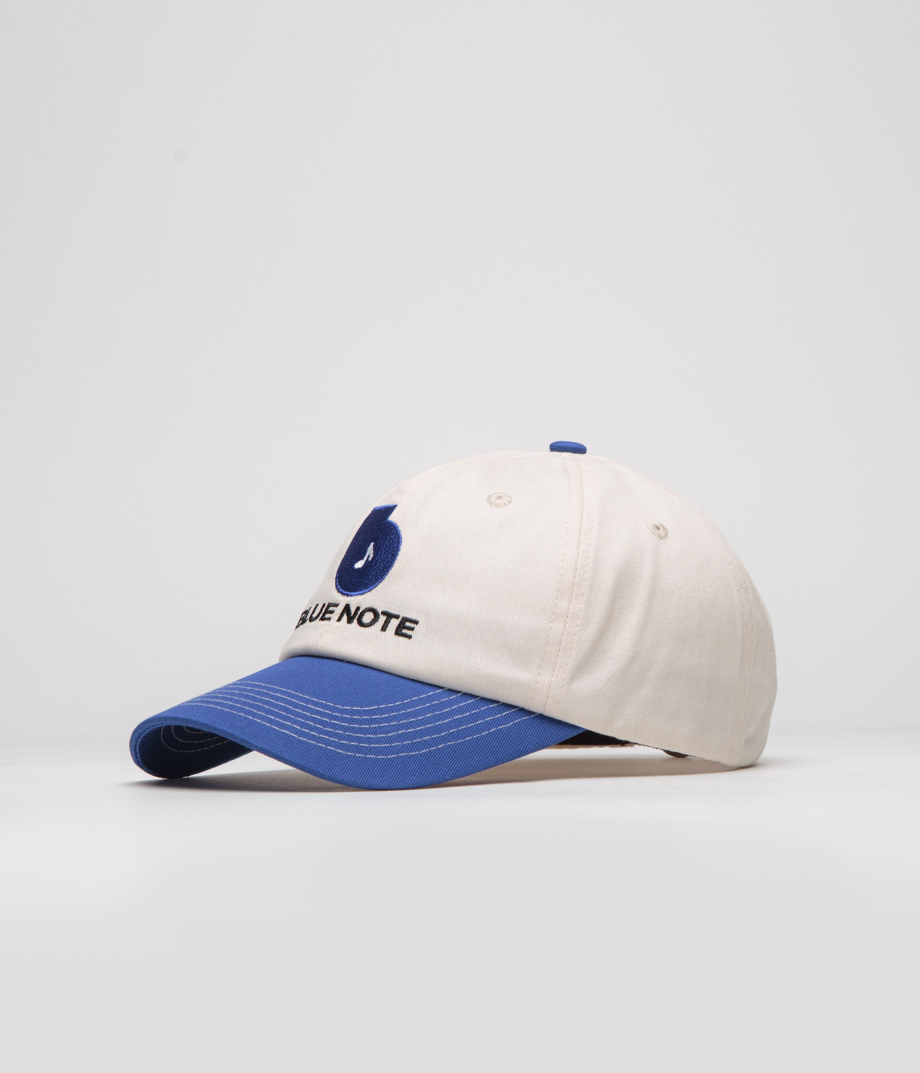 Butter Goods x Blue Note Finest Logo Cap - Natural / Royal Blue | flatspot