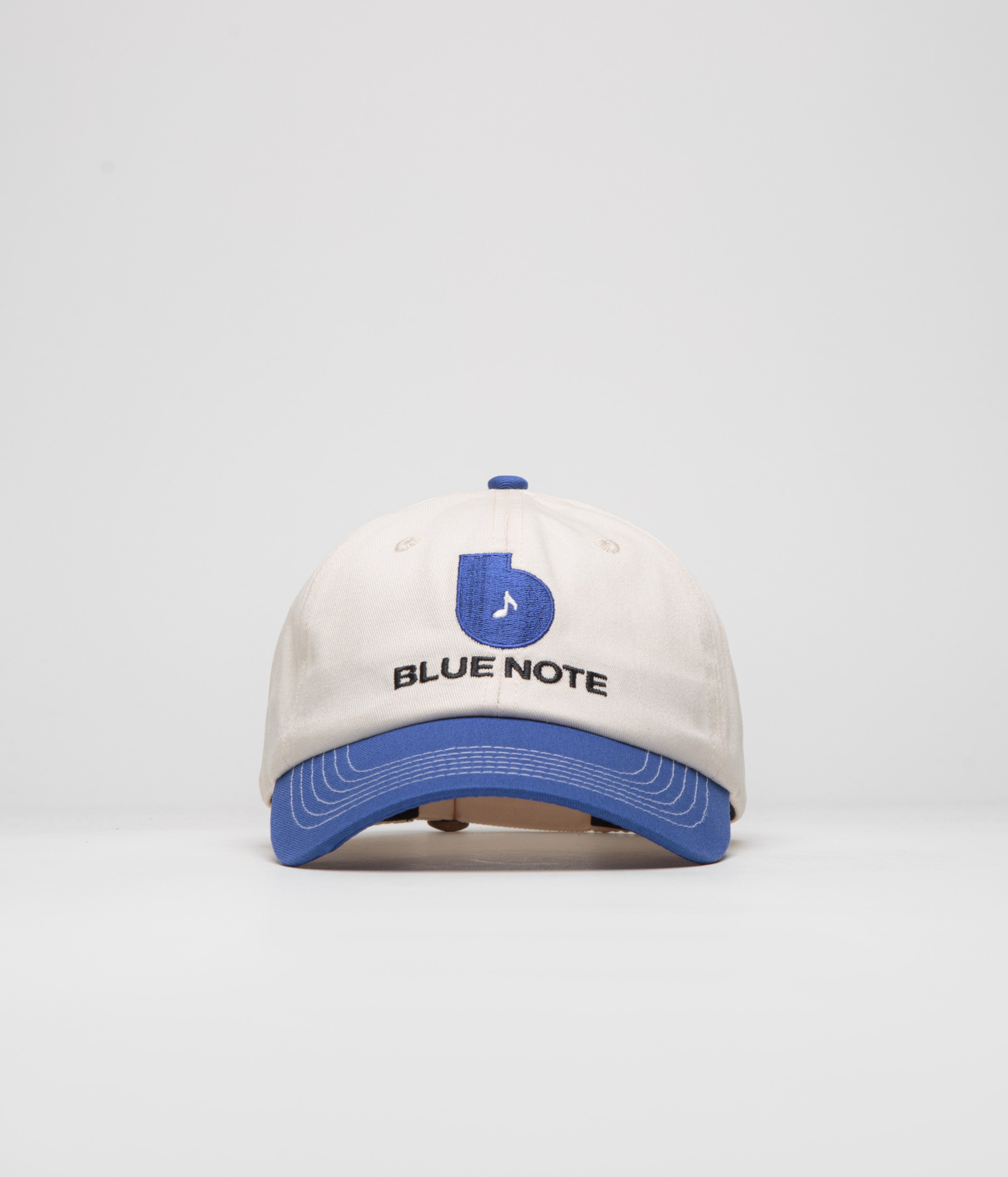 Butter Goods x Blue Note Finest Logo Cap - Natural / Royal Blue | flatspot