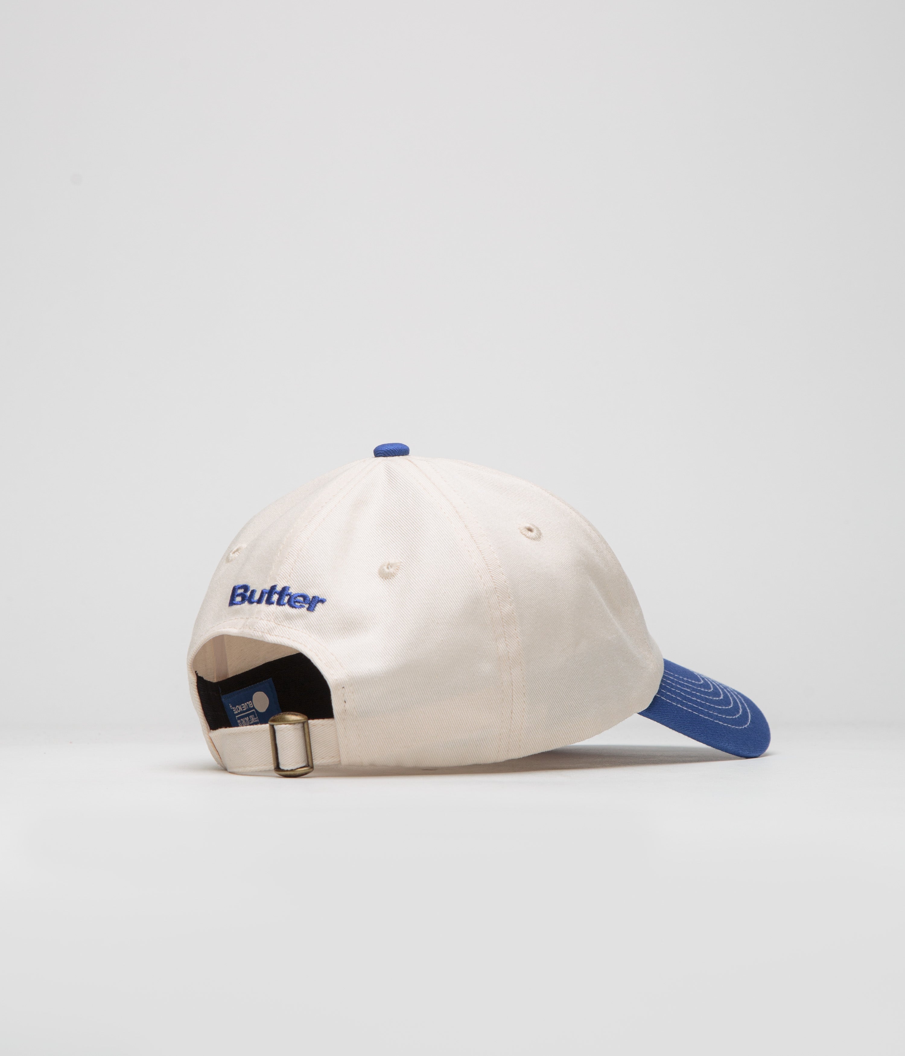 Butter Goods x Blue Note Finest Logo Cap - Natural / Royal Blue | flatspot
