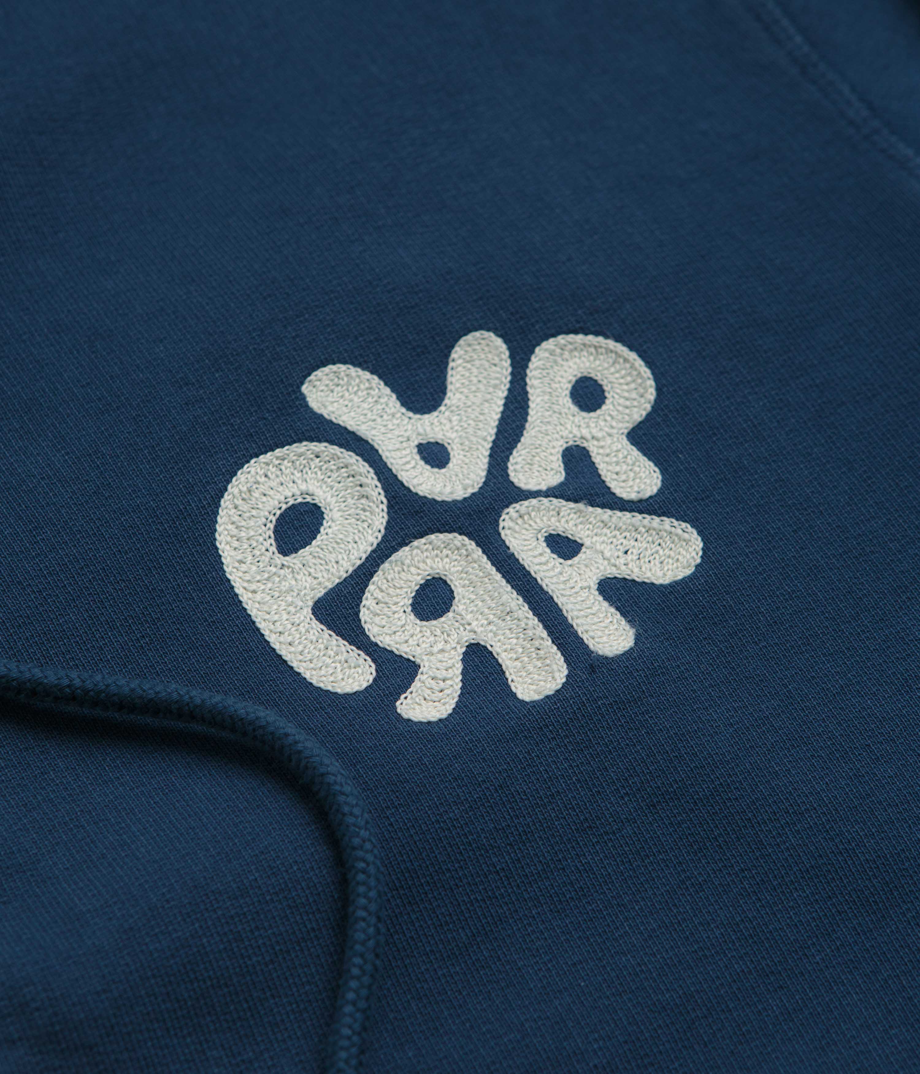 by Parra 1976 Logo Zip Hoodie - Blue | Flatspot