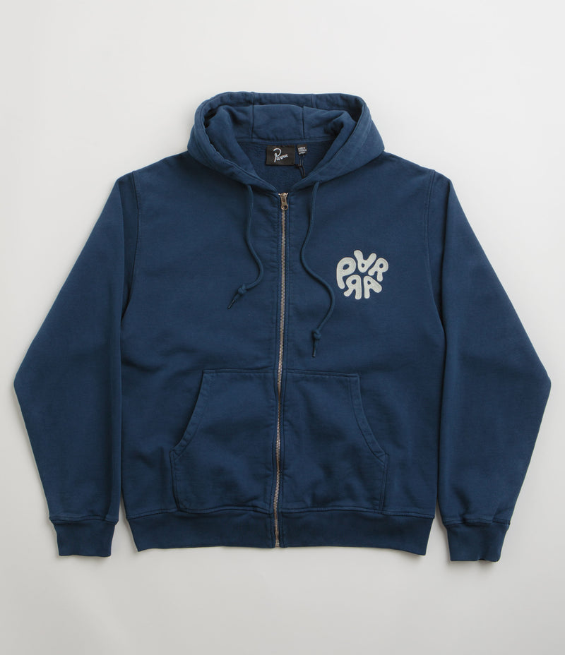 by Parra 1976 Logo Zip Hoodie - Blue | Flatspot