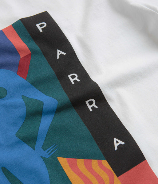 by Parra Beached And Blank T-Shirt - White | Flatspot